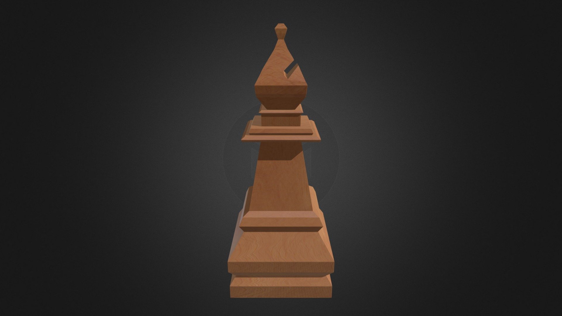 Chess_Piece_Bishop - 3D model by Alexander Suffoletto (@asuffoletto ...