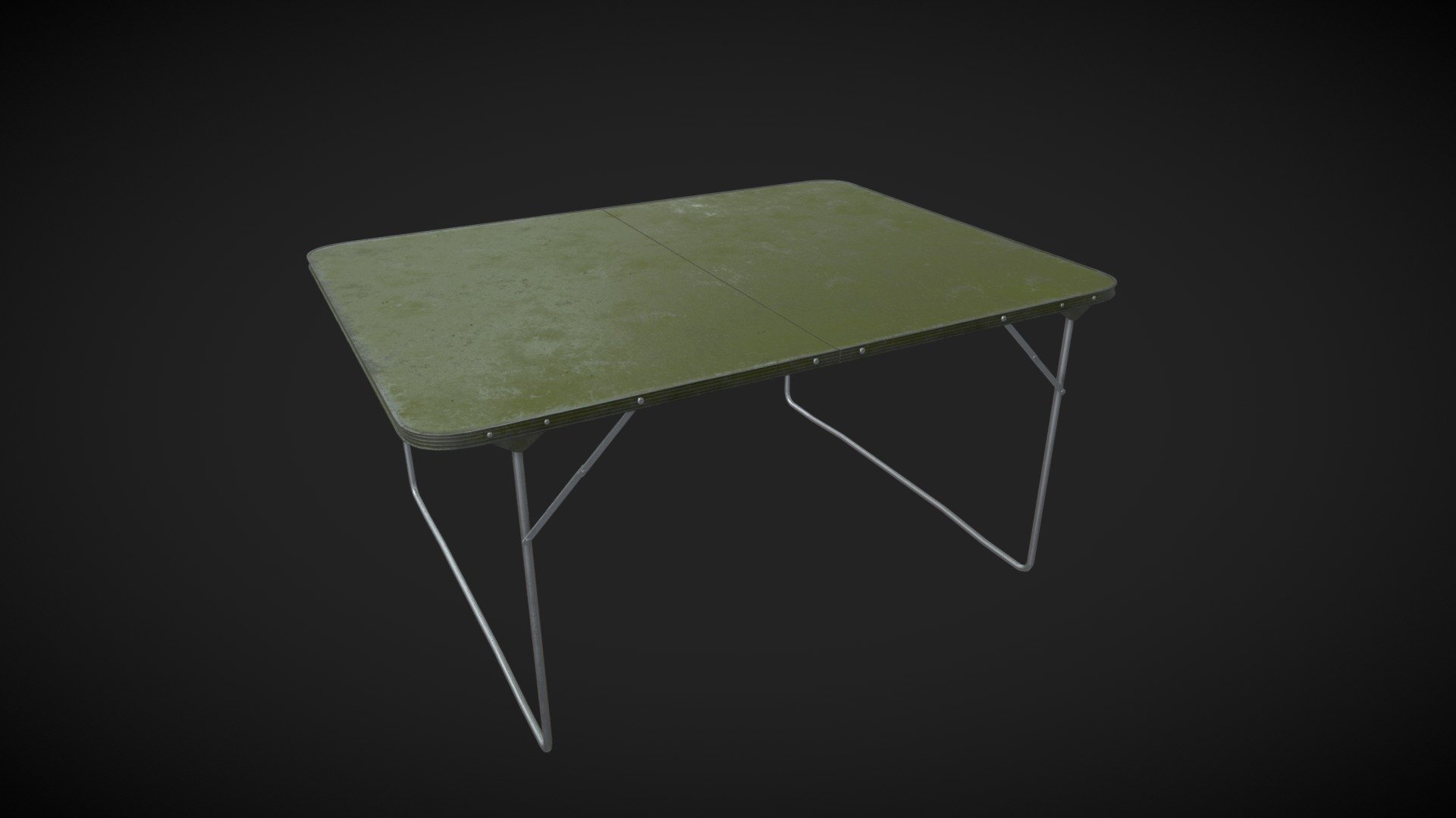 3D Military metal table model - Download Free 3D model by ToxaGrom ...