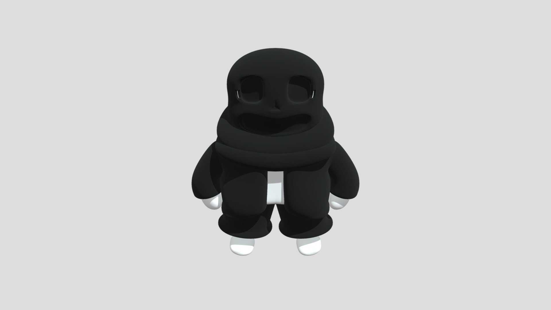 Sans 3D - Download Free 3D model by juani.creeper [4f2885d] - Sketchfab