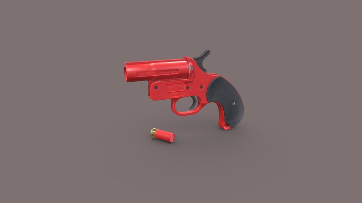 Flare-gun 3D models - Sketchfab