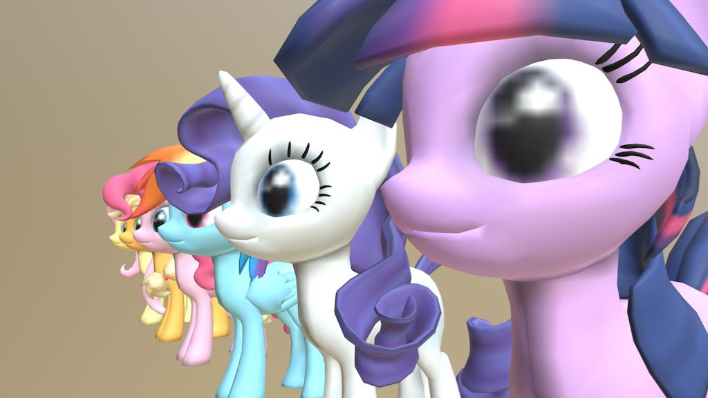 Pony - A 3D model collection by mslmanni1 - Sketchfab