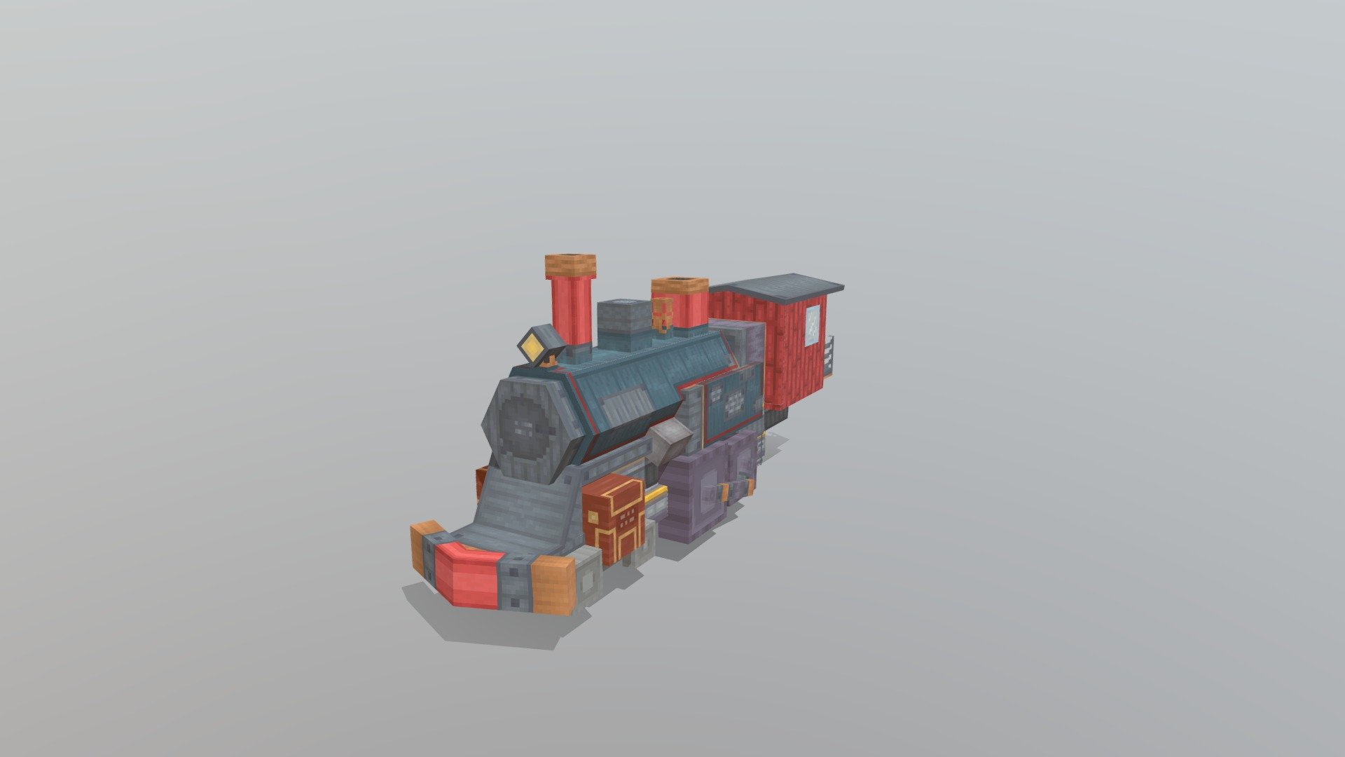 Train - 3D model by DanielStairman (@danstairman) [4f29b3a] - Sketchfab