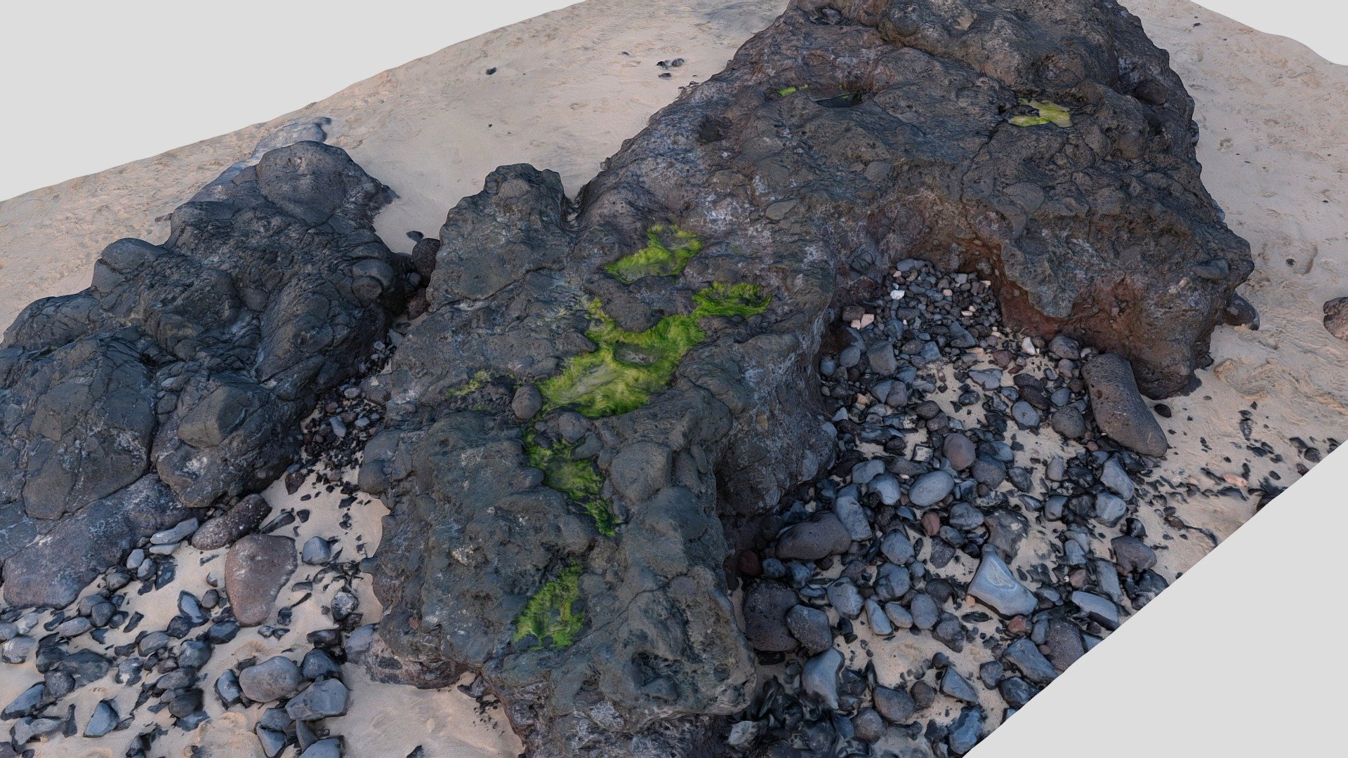 Ocean cliff scan 003 8K - Buy Royalty Free 3D model by immerge [4f2baf0 ...