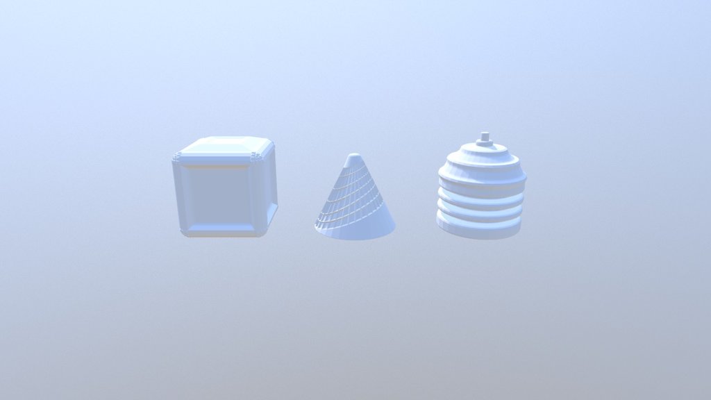 Mesh-modeling Fundamentals Exercise01 - 3D model by furynotes [4f2bc76 ...