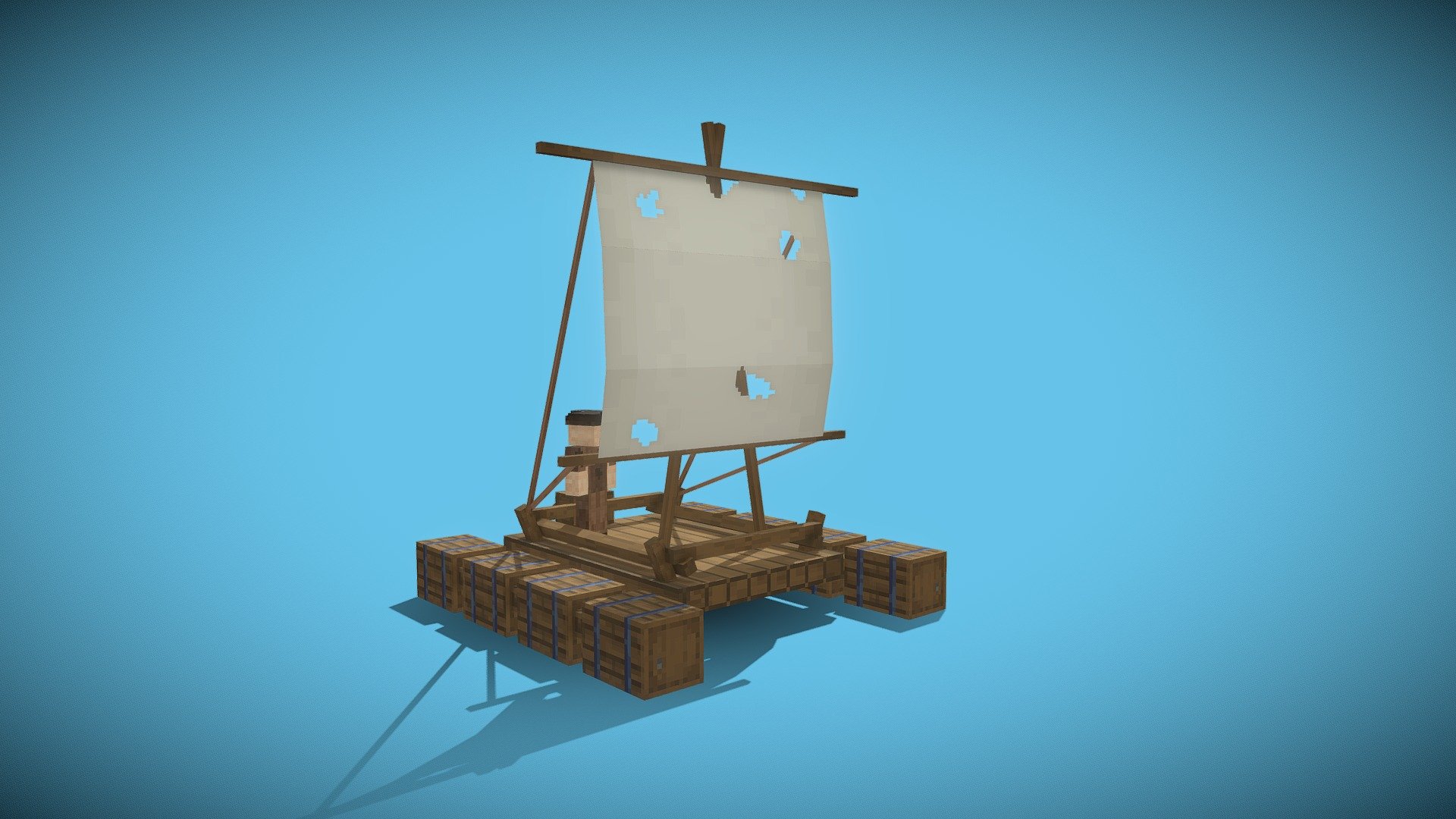 Raft - 3D model by LK Industries (@Eliptik) [4f2bdd6] - Sketchfab
