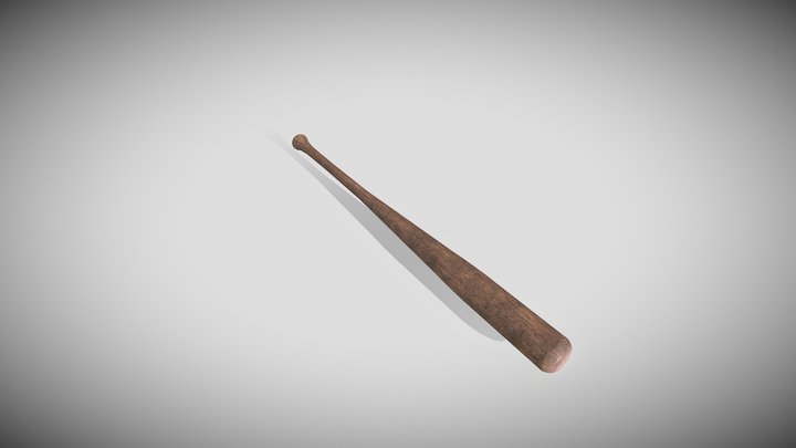 Baseball-bat 3D models - Sketchfab