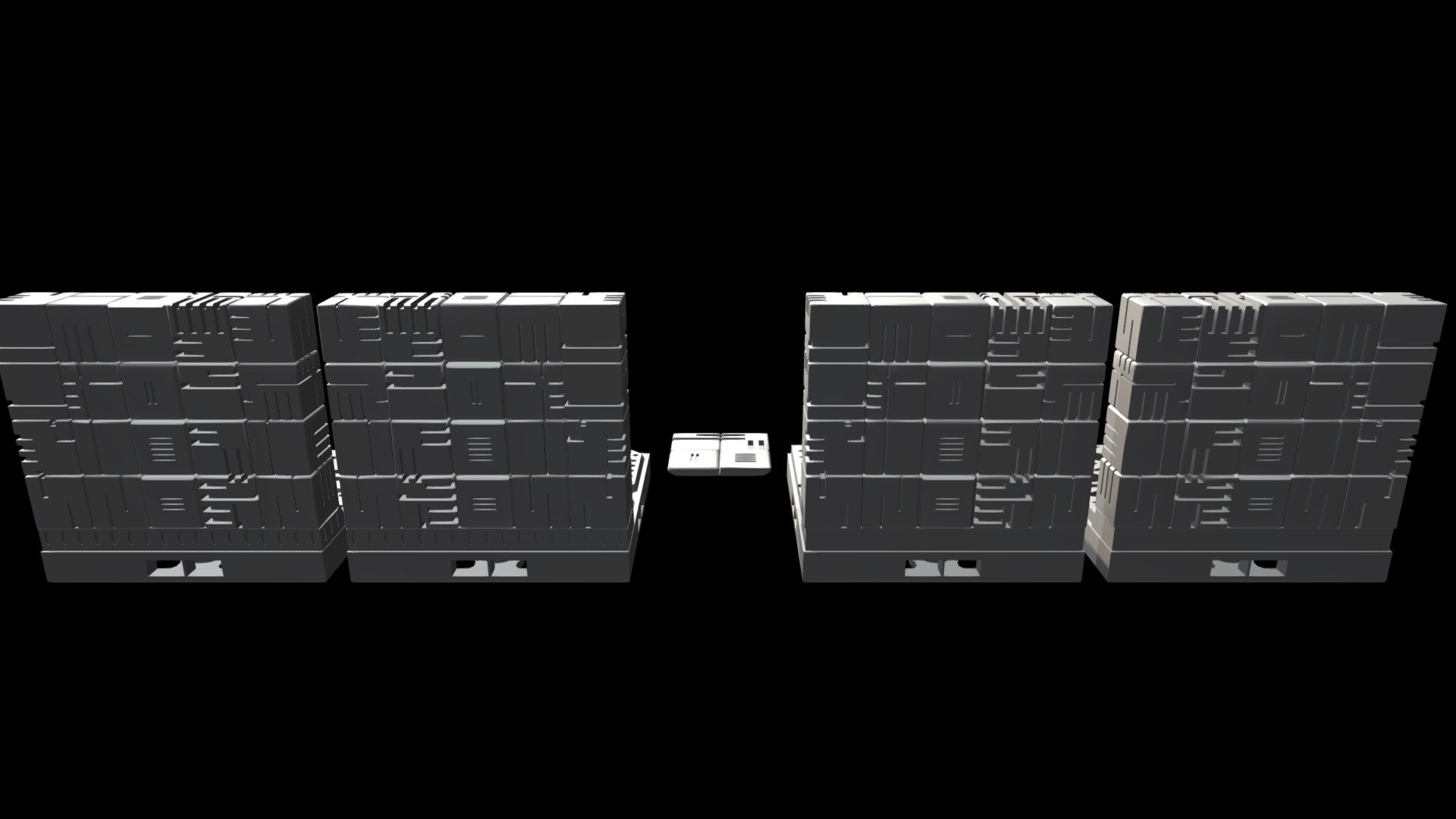 Open Panel Display - 3D model by zergchops [4f2c14a] - Sketchfab