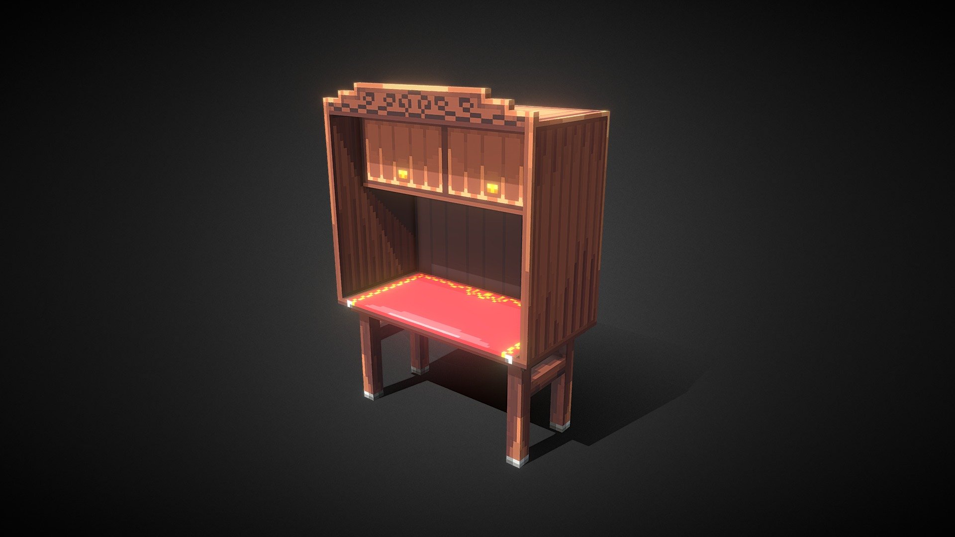 RPG theme desk - 3D model by Hongddi (@Hongddibro) [4f2c2c9] - Sketchfab