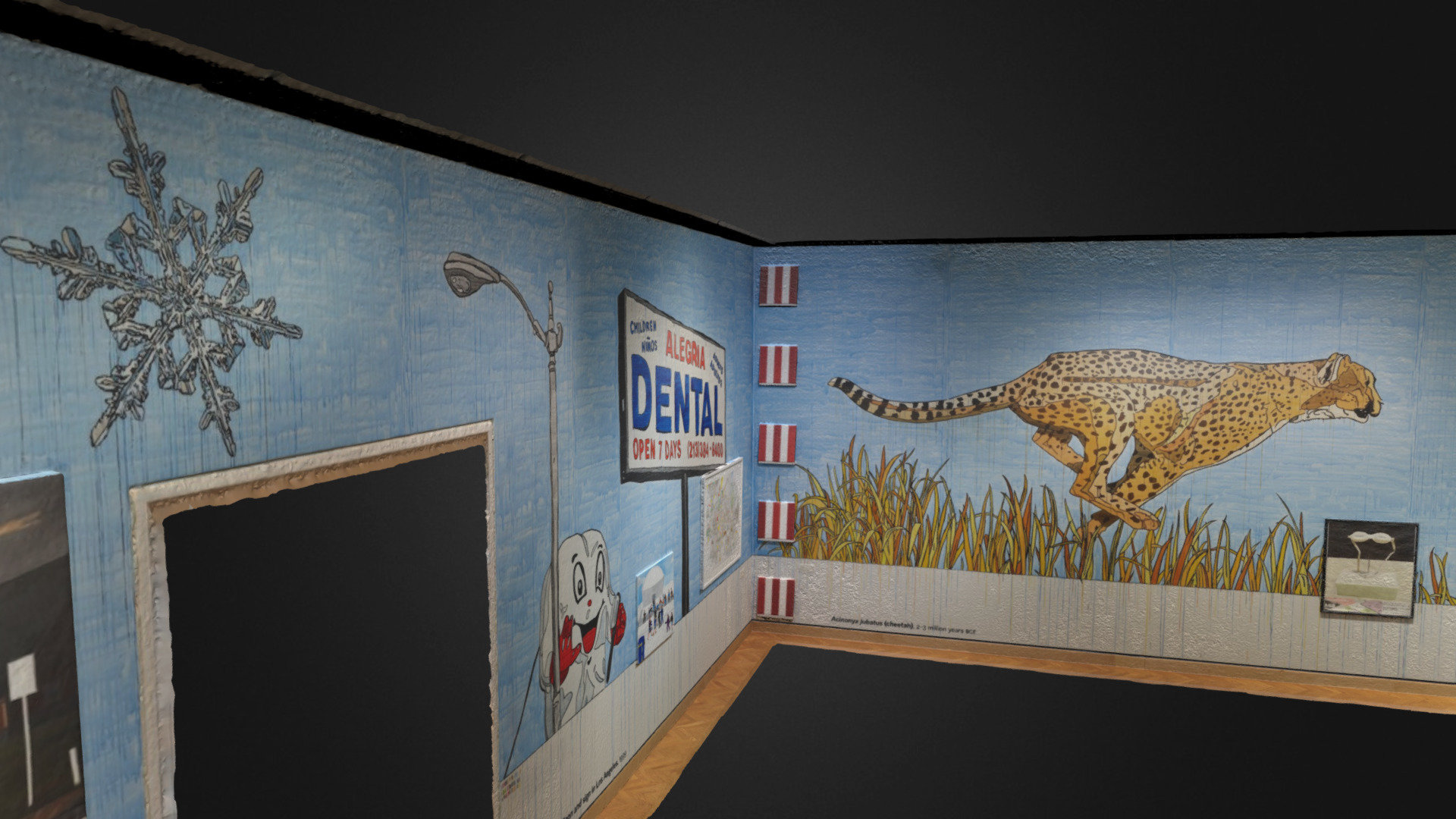 Dave Muller's 'Now Where Were We?' at Mia - 3D model by Minneapolis ...