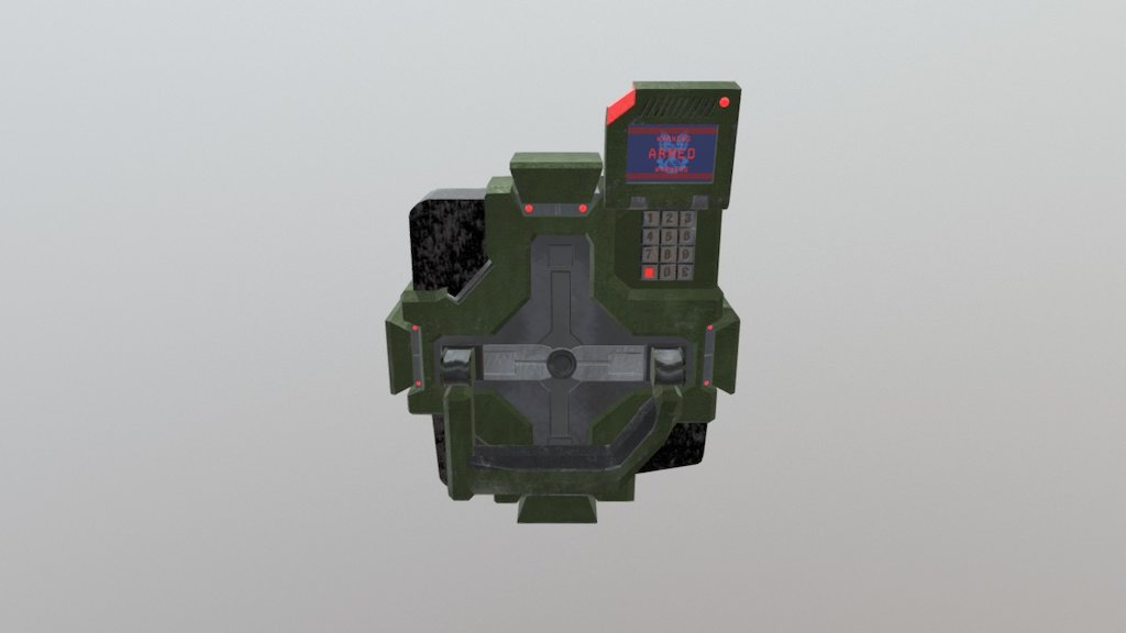 Halo Reach C-12 Explosive - 3D model by Jedii [4f2c9c4] - Sketchfab