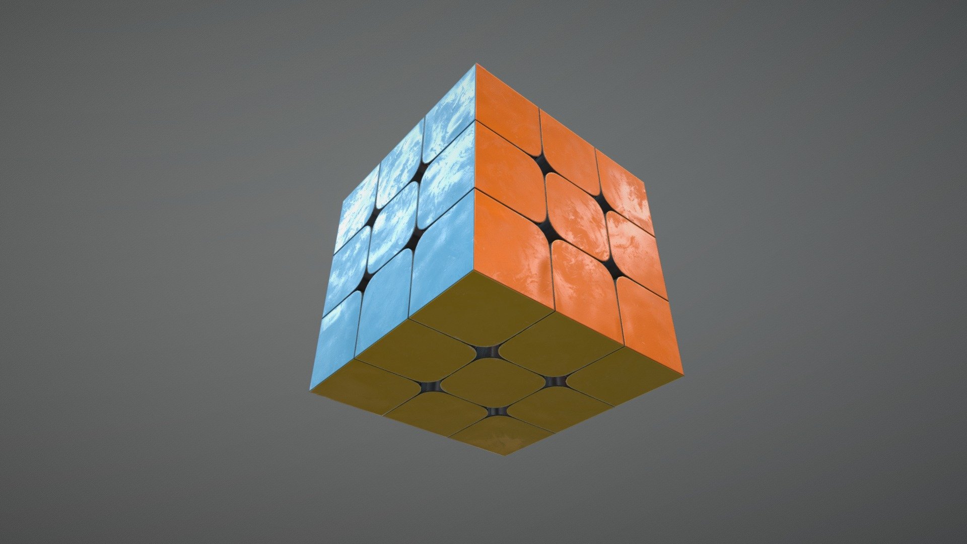 Rubik's Cube - Download Free 3D model by BhanuKa [4f2df79] - Sketchfab
