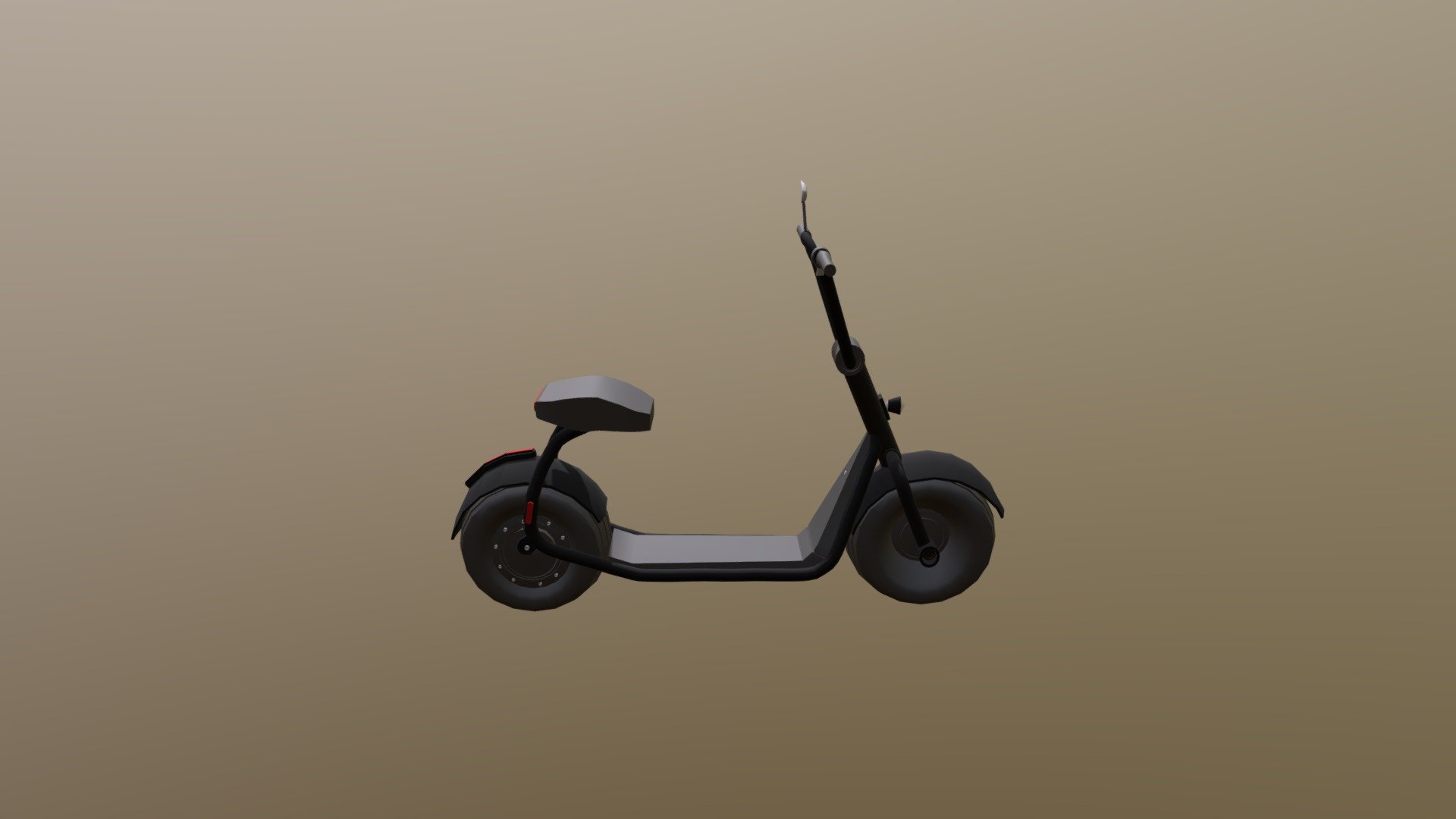 Scooter - 3D model by meg9646 [4f2fa86] - Sketchfab