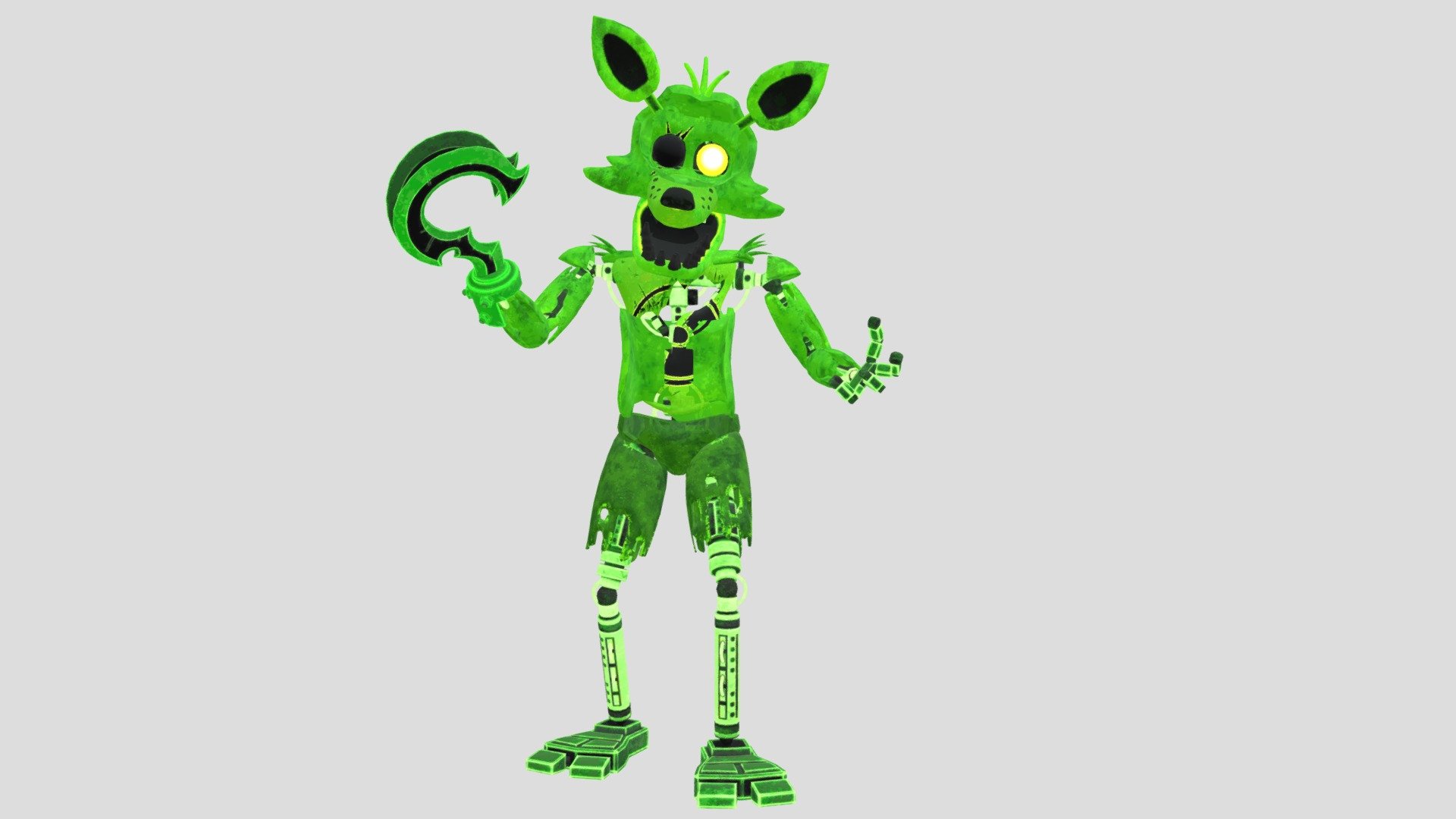 Sahara Radioactive Foxy - Download Free 3D model by OrangeSauceu ...
