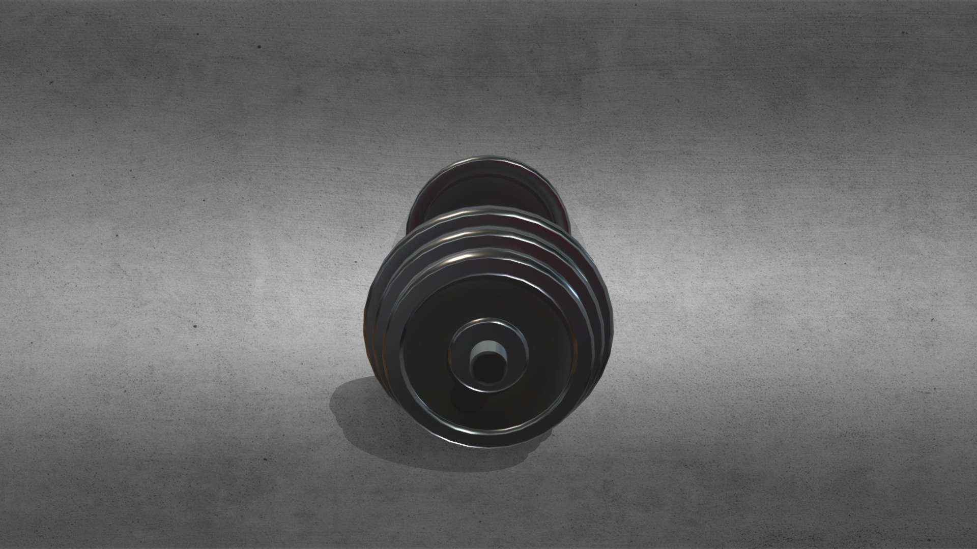 Metal dumbell - Download Free 3D model by Borrealis [4f32658] - Sketchfab