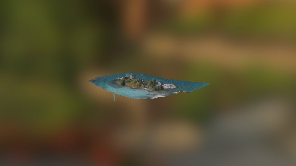 Pulau Tengah at Mersing,Johor - 3D model by Syariff Hidayatullah ...