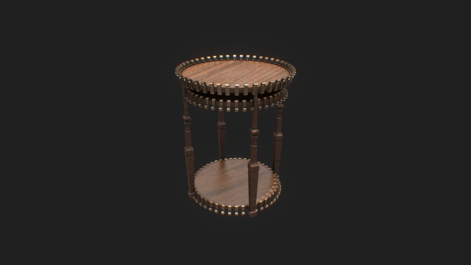 Small Table - Download Free 3D model by FordVFX [4f32af3] - Sketchfab