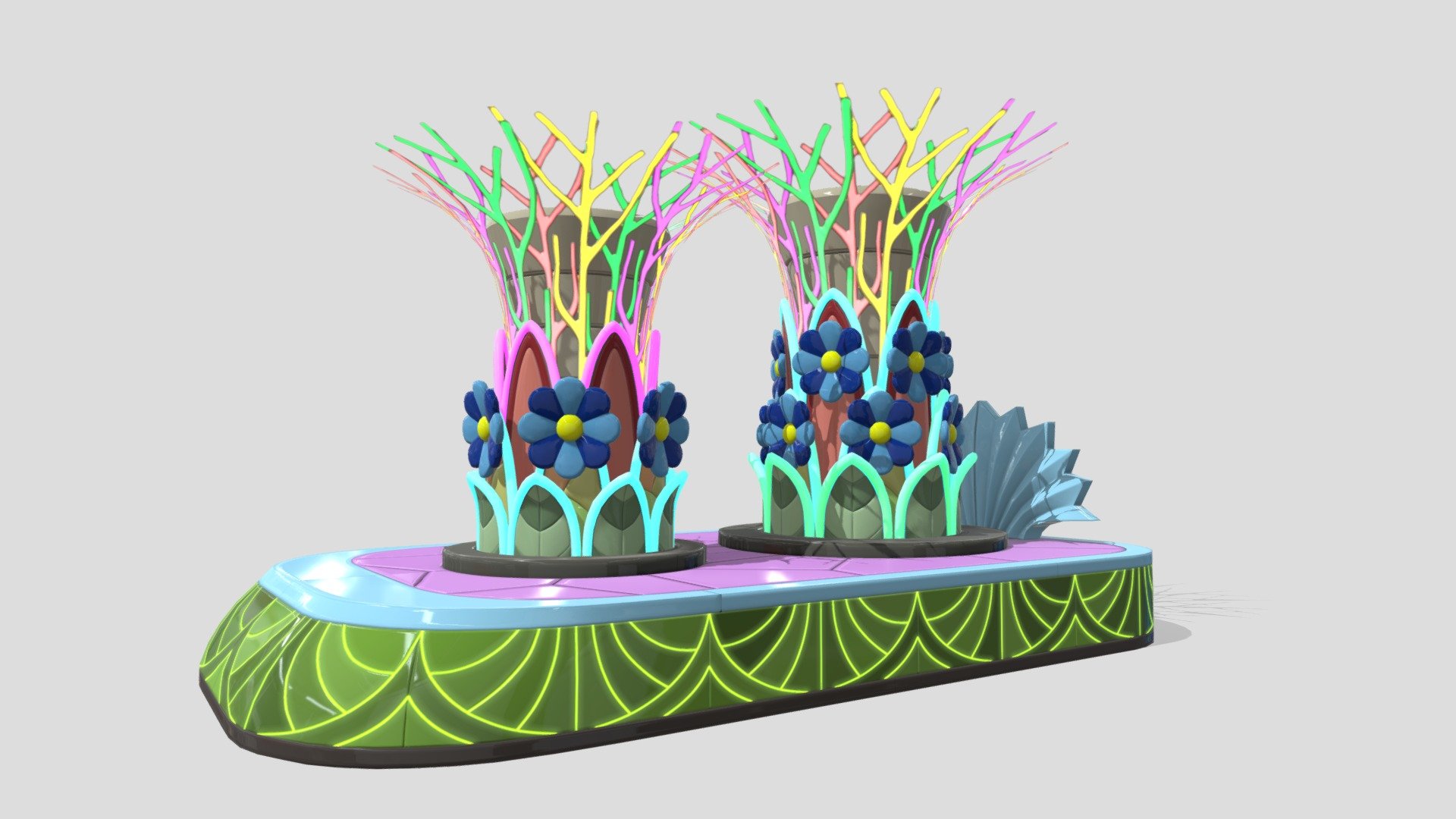 Chingay Parade Float 2 - 3D model by STB-TC [4f32f48] - Sketchfab