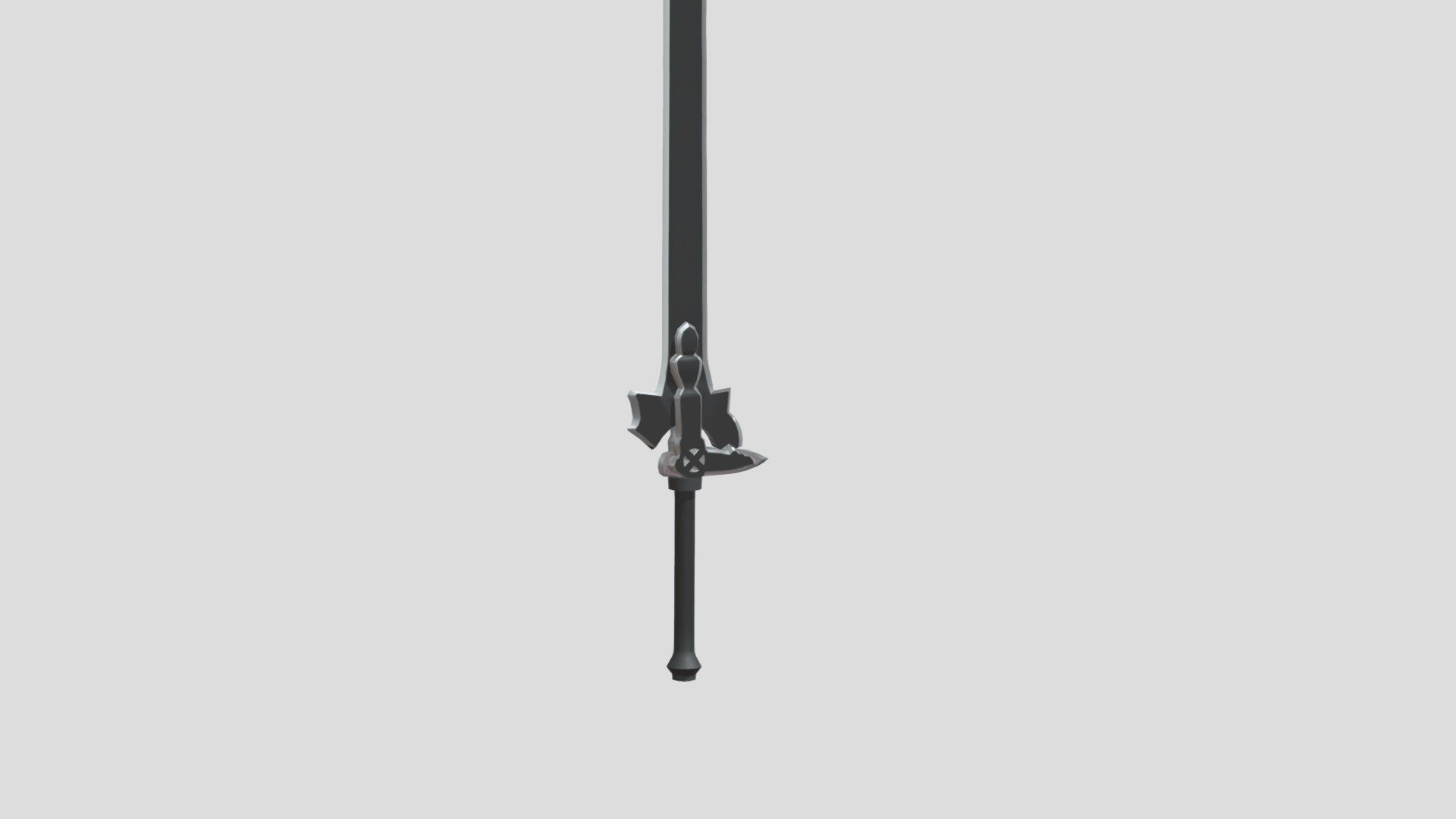 Kirito Sword - Download Free 3D model by Seendo [4f33717] - Sketchfab