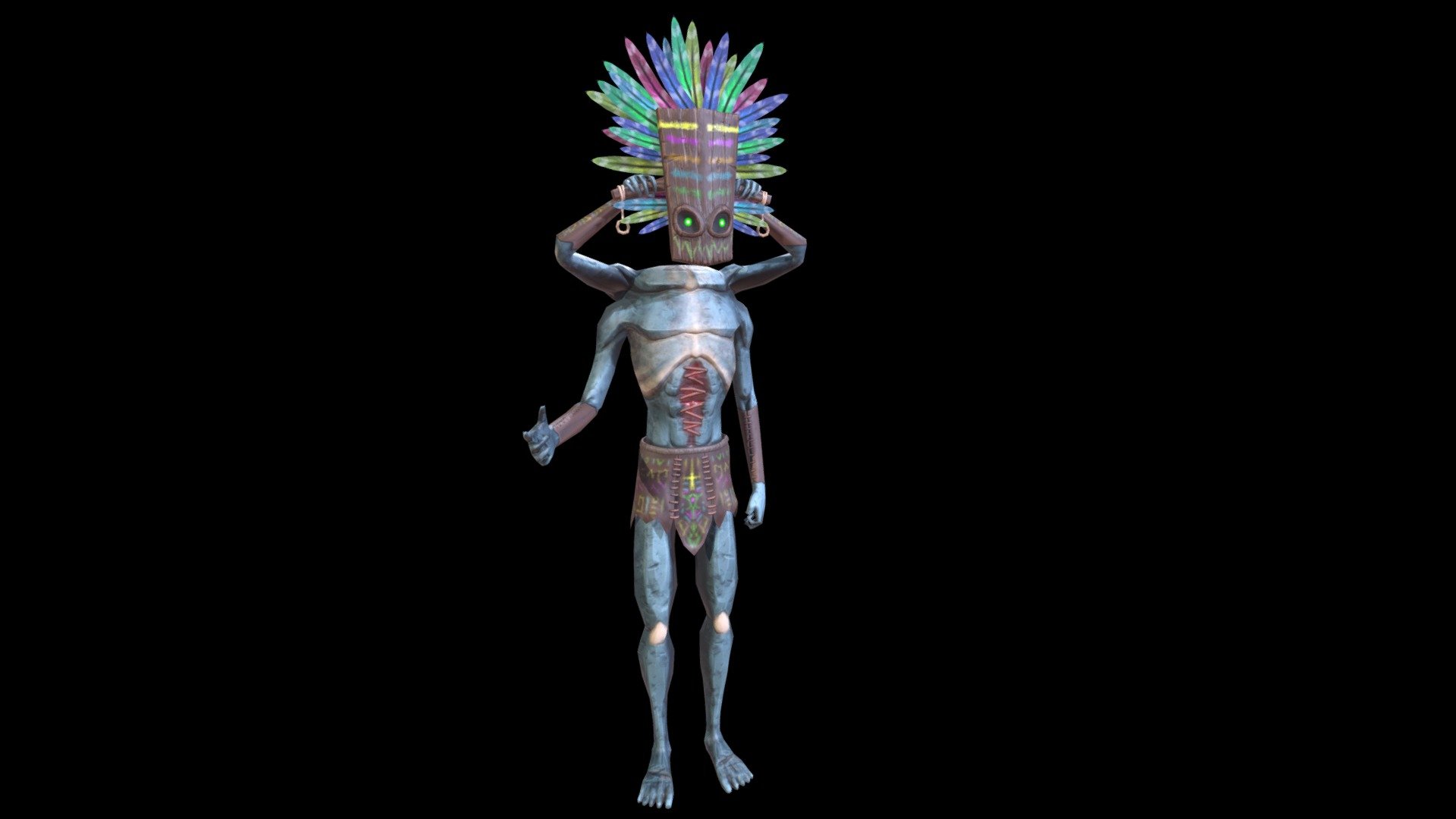 Voodoo - 3D model by verm_9 [4f346a3] - Sketchfab