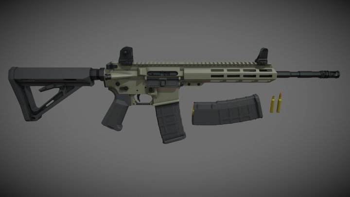 Ar15 3D models - Sketchfab