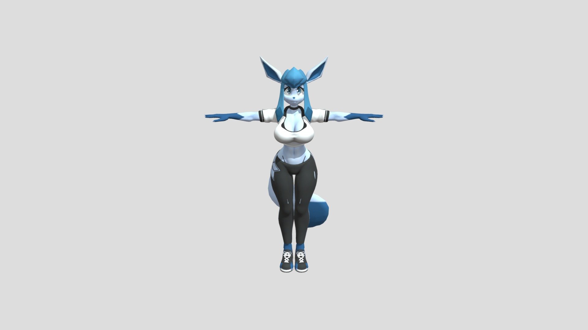 Glaceon - Download Free 3D model by Blends22 (@victorandresvasquez15 ...