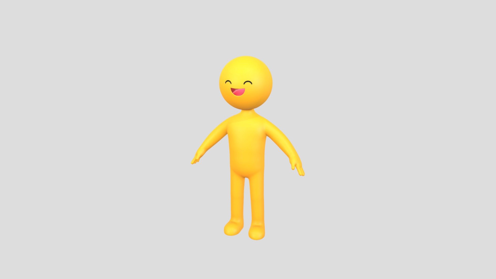 Character236 Smile Man - Buy Royalty Free 3D model by BaluCG [4f353f8 ...