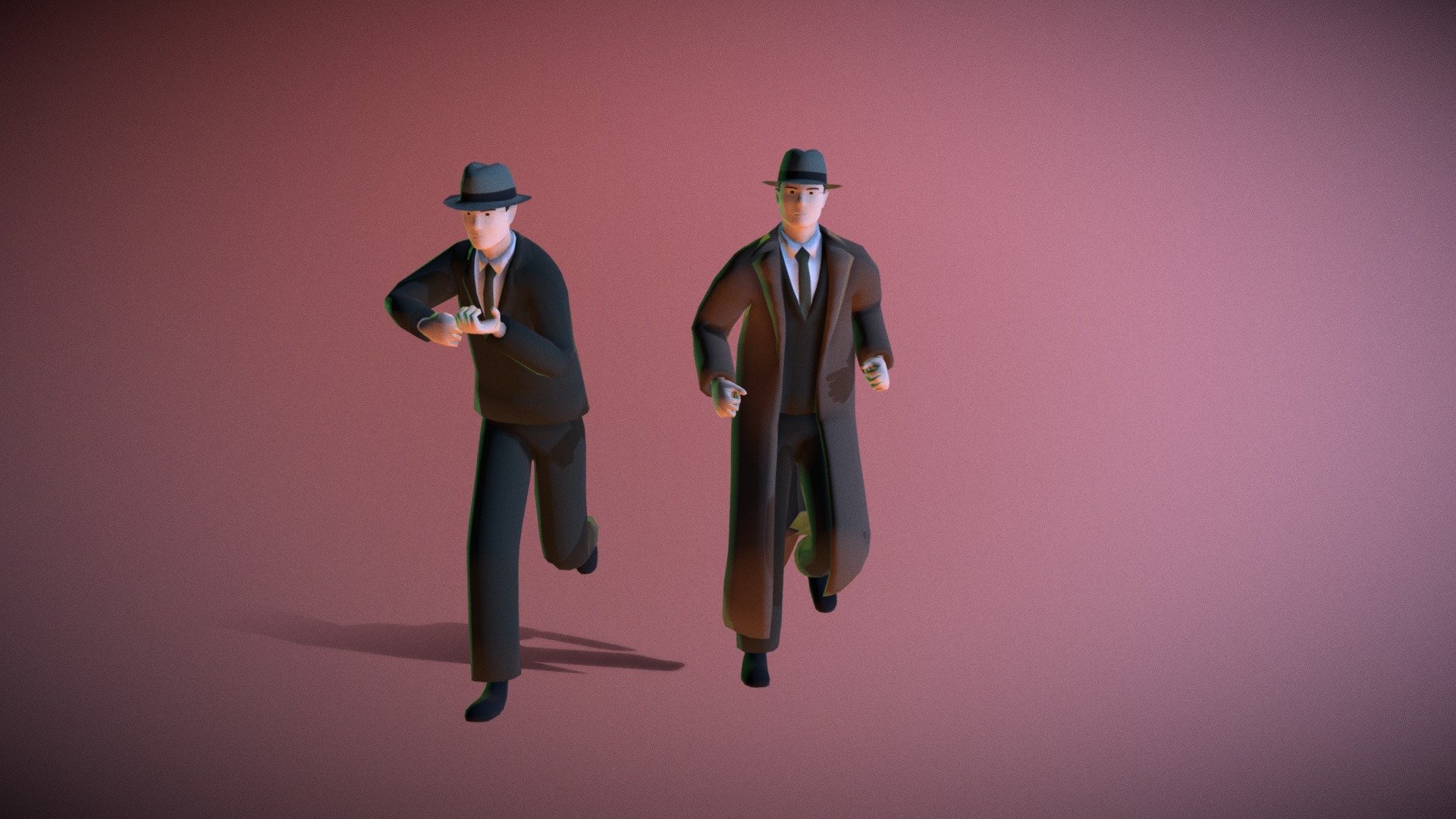 Stylized Detective Optimised Version - 3D model by owowowsam [4f35ef9 ...