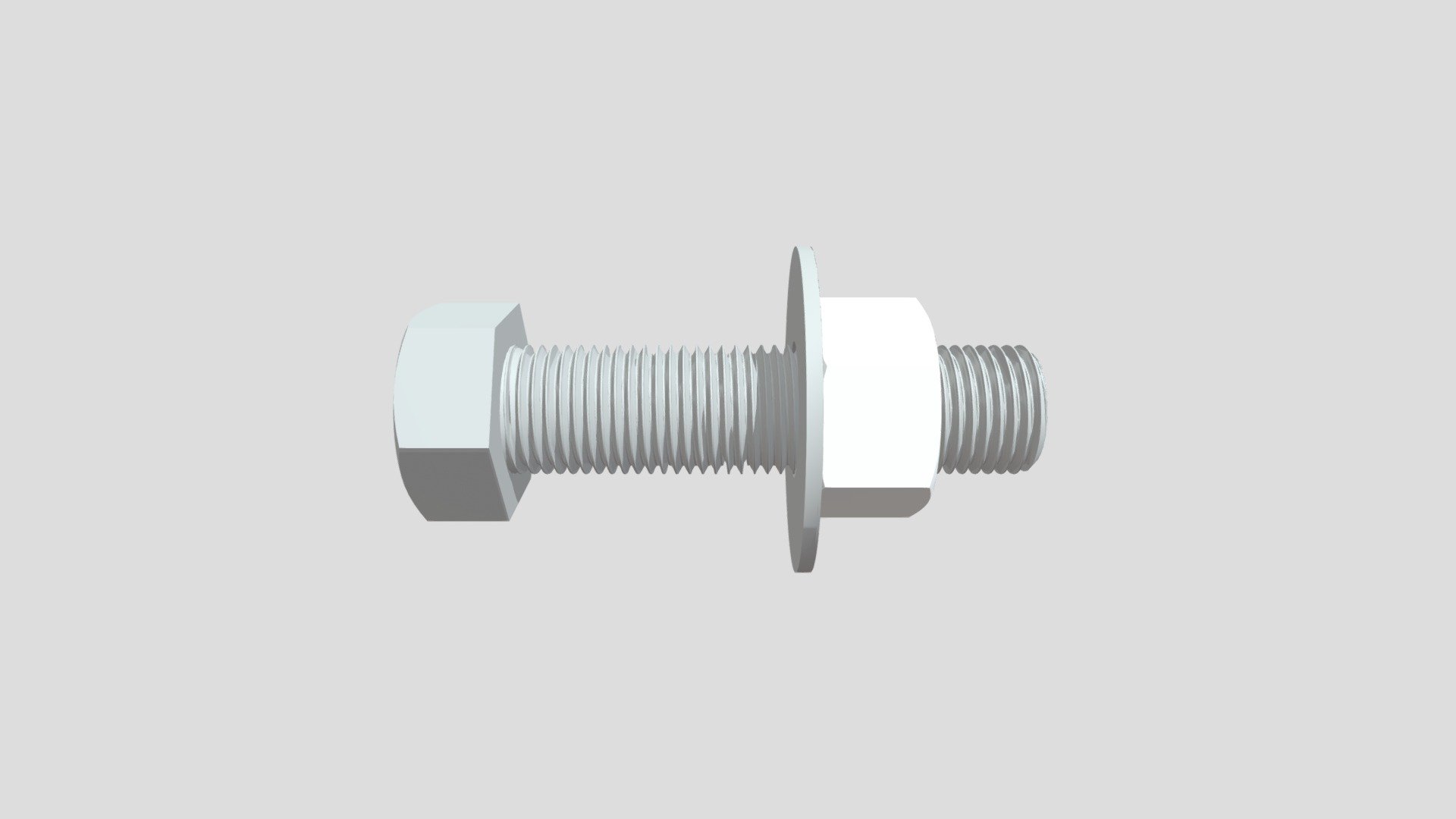 Bolt Assembly - Download Free 3D model by UofT_CIV312 [4f3675a] - Sketchfab