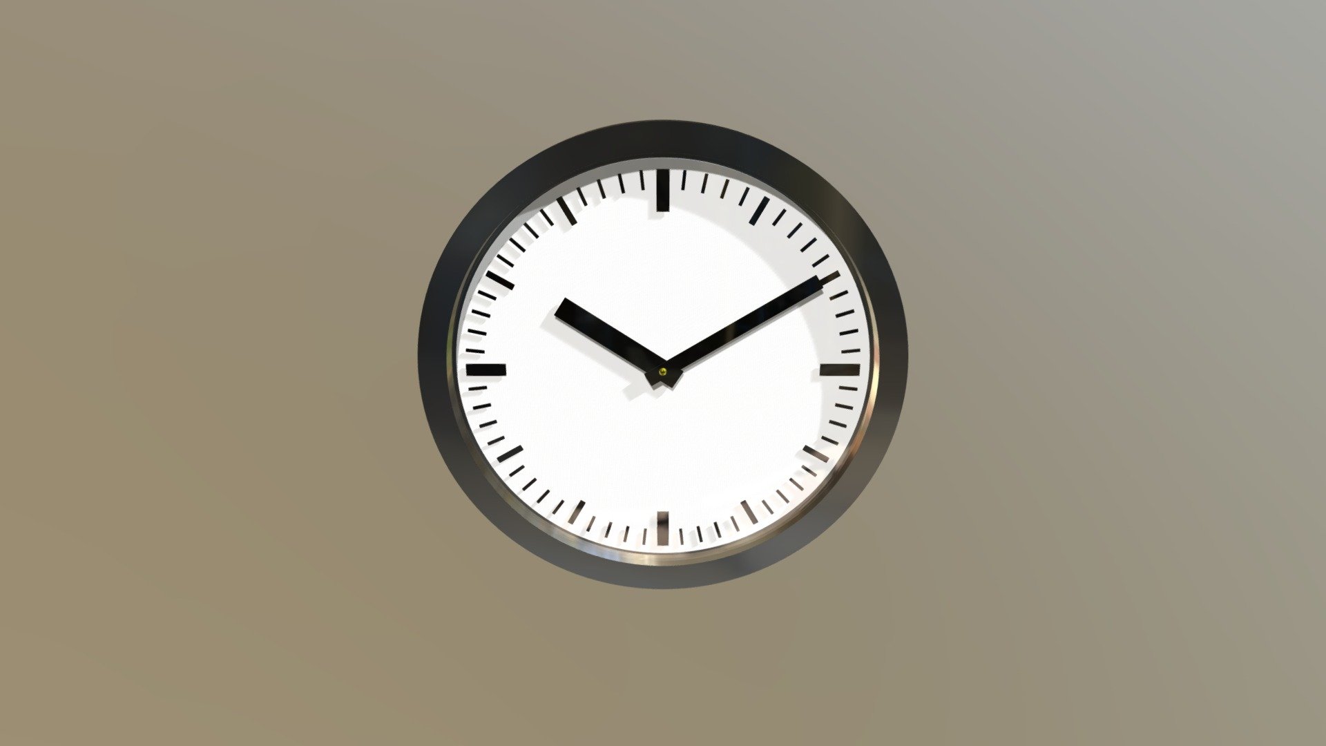 Simple Clock - Download Free 3D model by f.bomber2045 [4f3699e] - Sketchfab