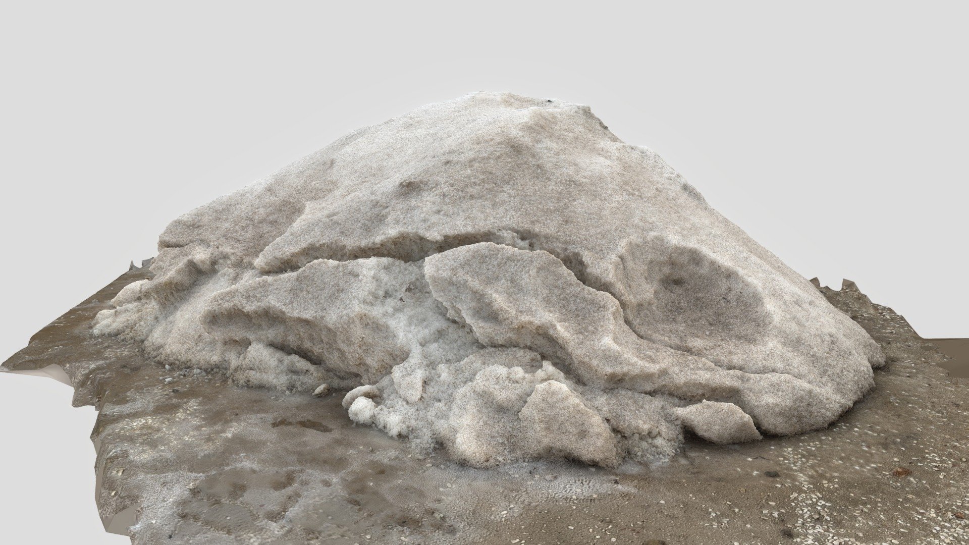 Salt Pile from Salt Factory - RAW Scan - Buy Royalty Free 3D model by ...
