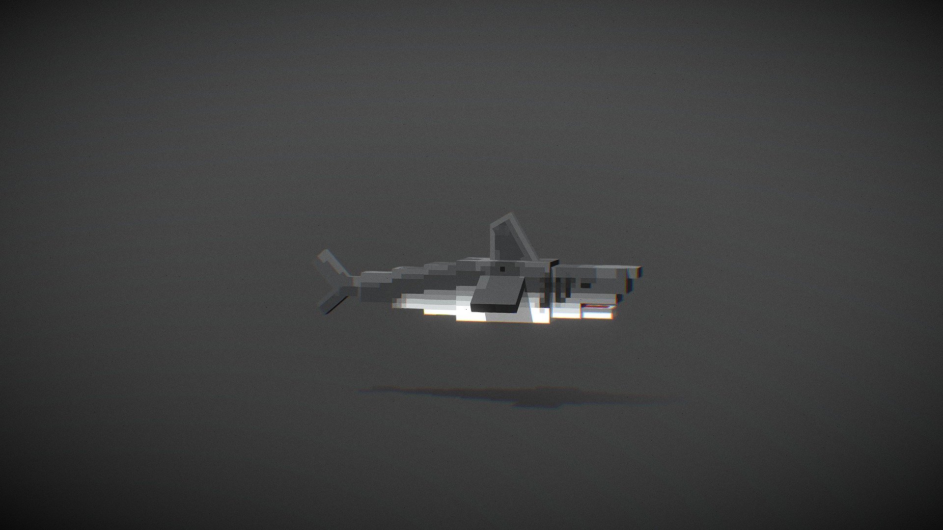 [MINECRAFT] Shark V1 - 3D model by jac0bx [4f39870] - Sketchfab