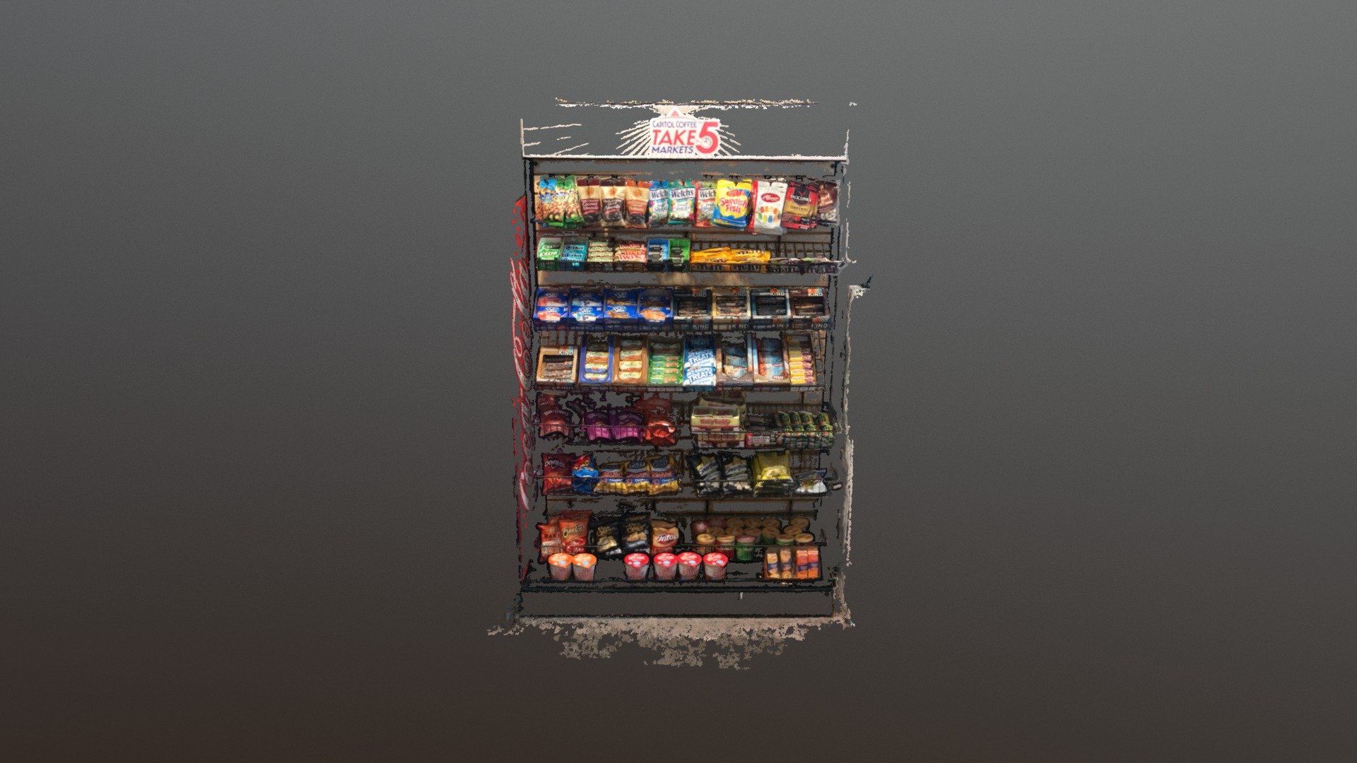 Snack Display - 3D model by EveryPoint [4f3a7bc] - Sketchfab