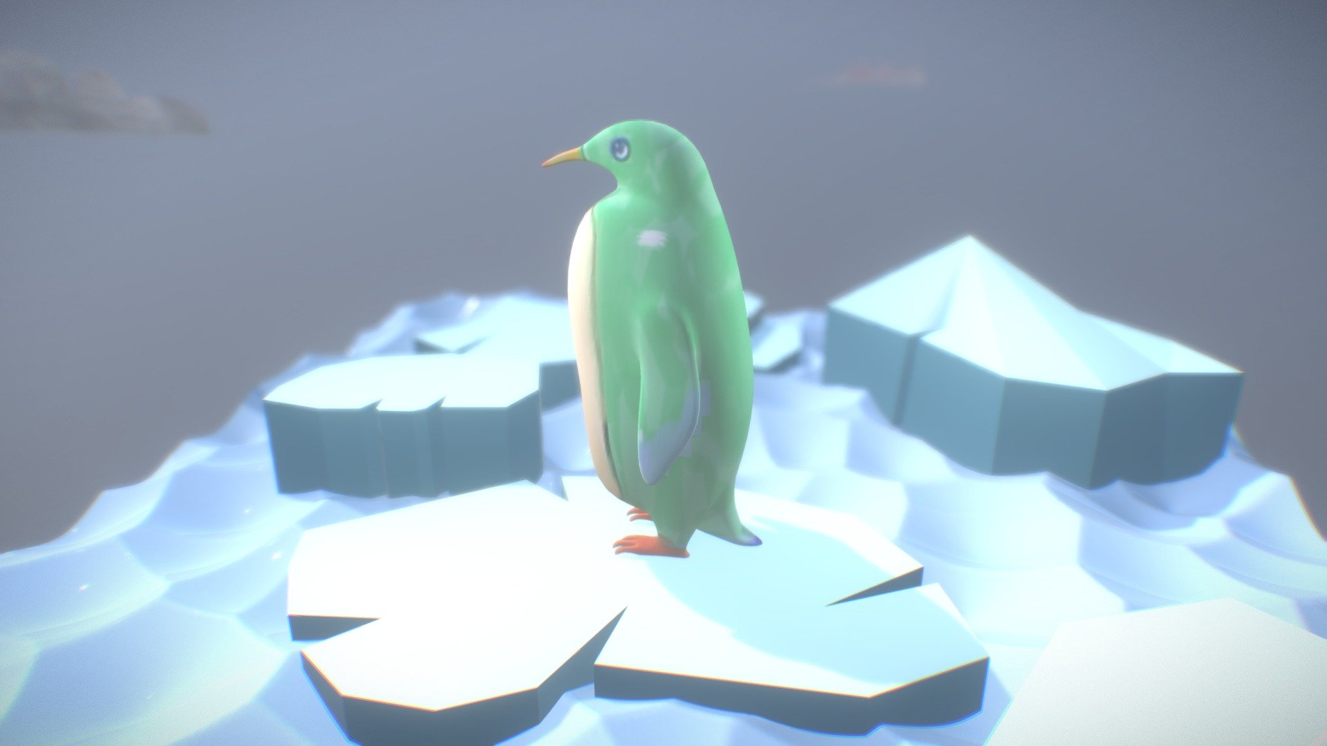 Penguin Running - 3D model by cadcgroom [4f3aa11] - Sketchfab