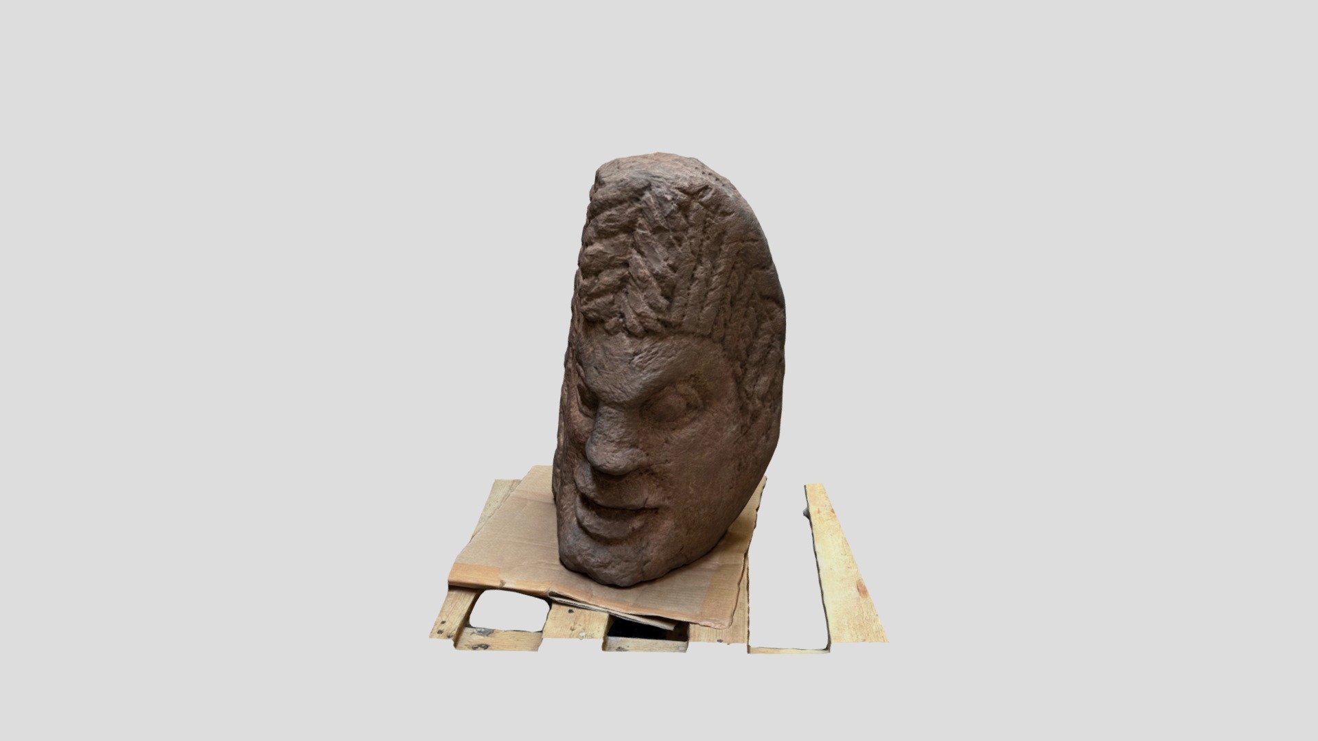 Roman Theatre Mask - 3D model by Commendium (@roowalters) [4f3c571 ...