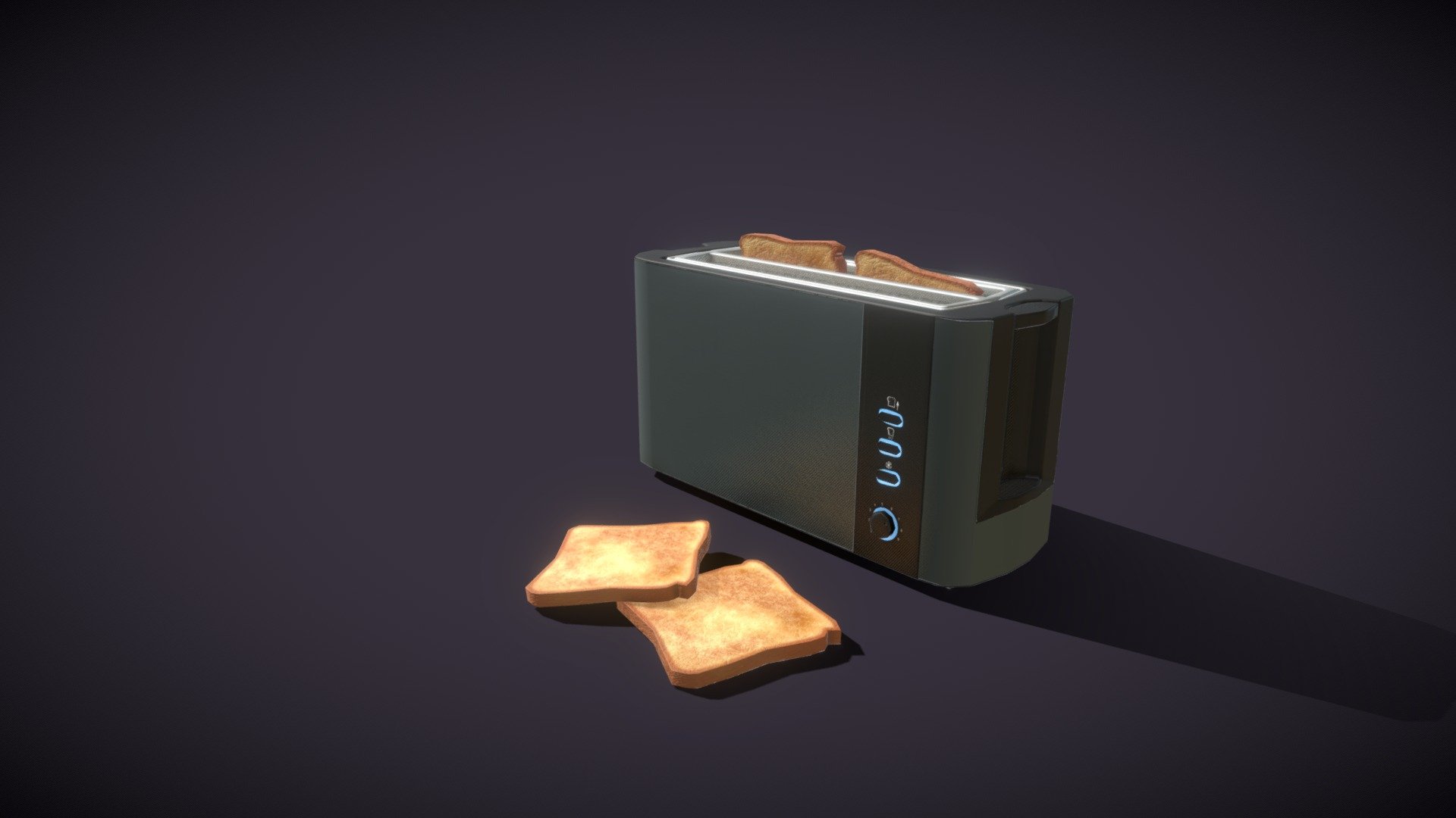 Toaster - 3D model by gurimahou [4f3ccd8] - Sketchfab