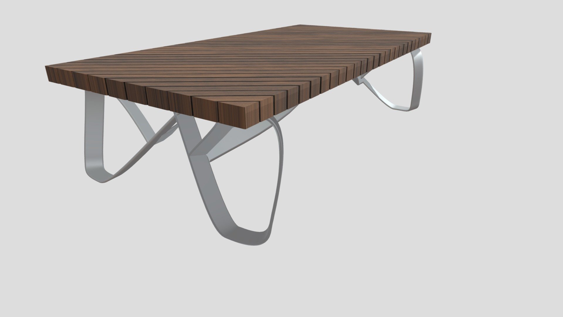 garden table by Kris Szozda - Download Free 3D model by model3dpl ...