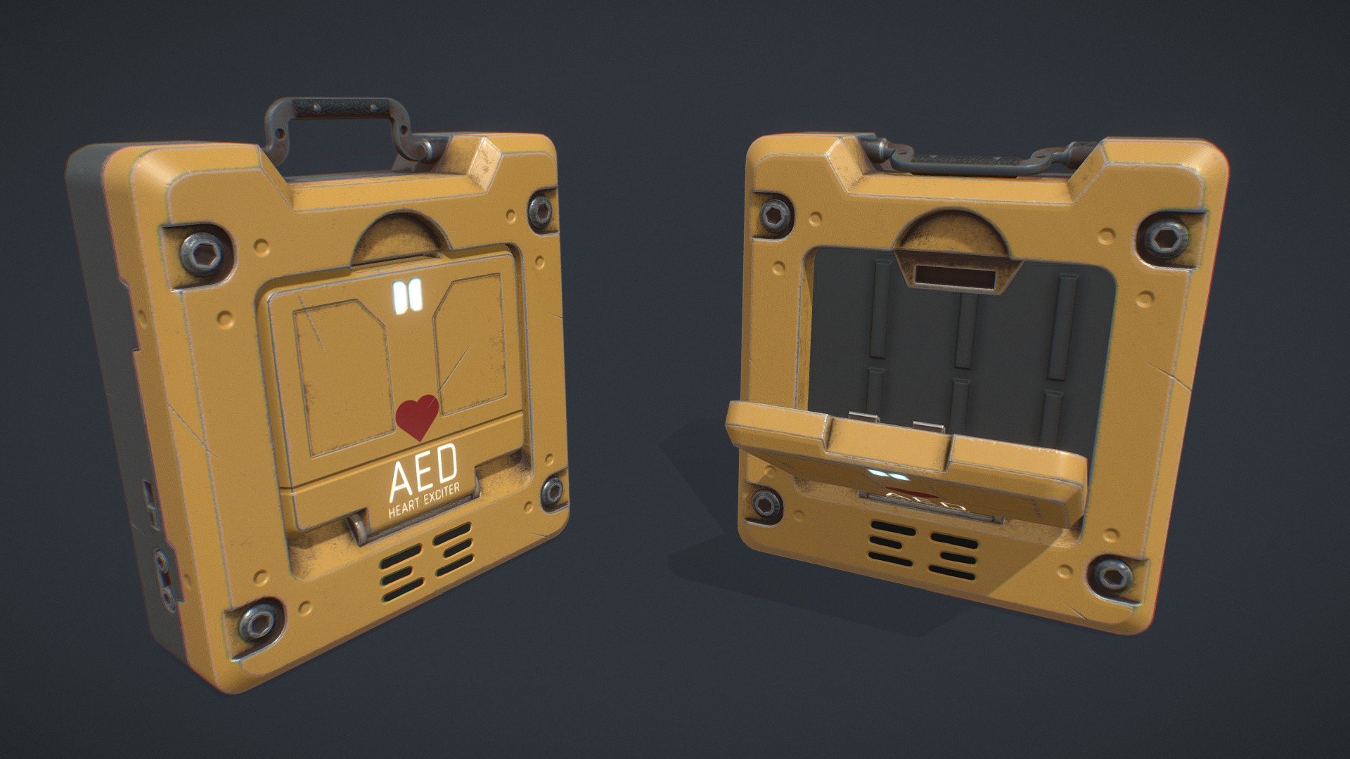 Death Stranding AED Box - 3D model by Sir Erdees (@sirerdees) [4f3e526 ...