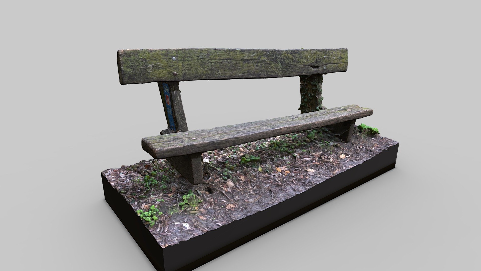 Overgrown Bench - Download Free 3D model by artfletch [4f3f6b9] - Sketchfab