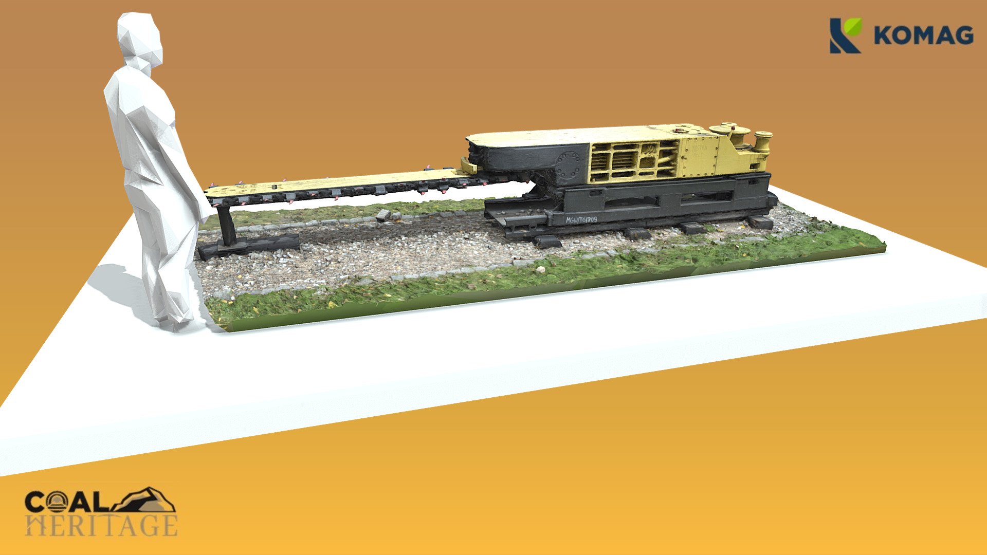 Coal Cutting Machine - 3D model by KOMAG 3D Models (@komag_dlm ...