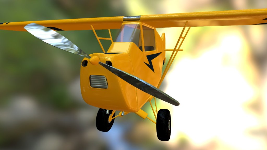 Bush Plane 7 - 3D model by Adrian (@adrianism) [4f40f64] - Sketchfab