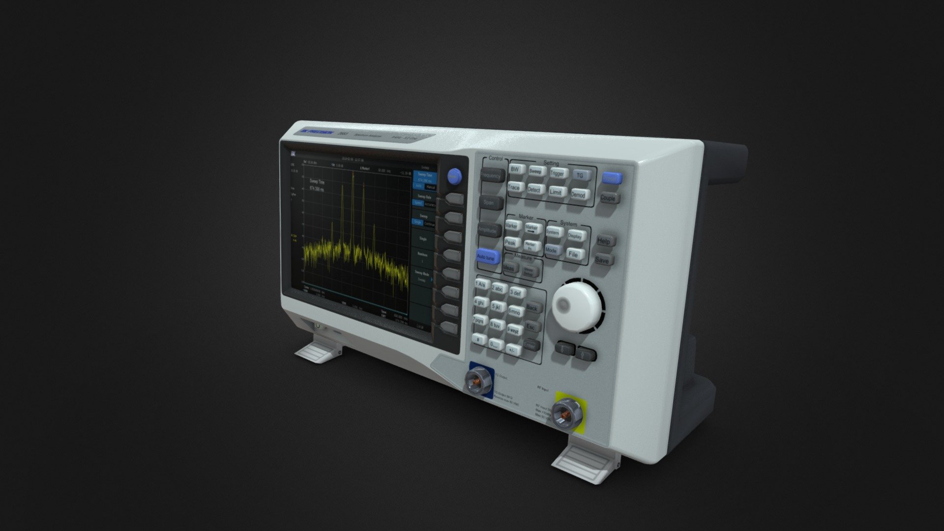Spectrum Analyzer - 3D model by stella.apparatus [4f414b3] - Sketchfab