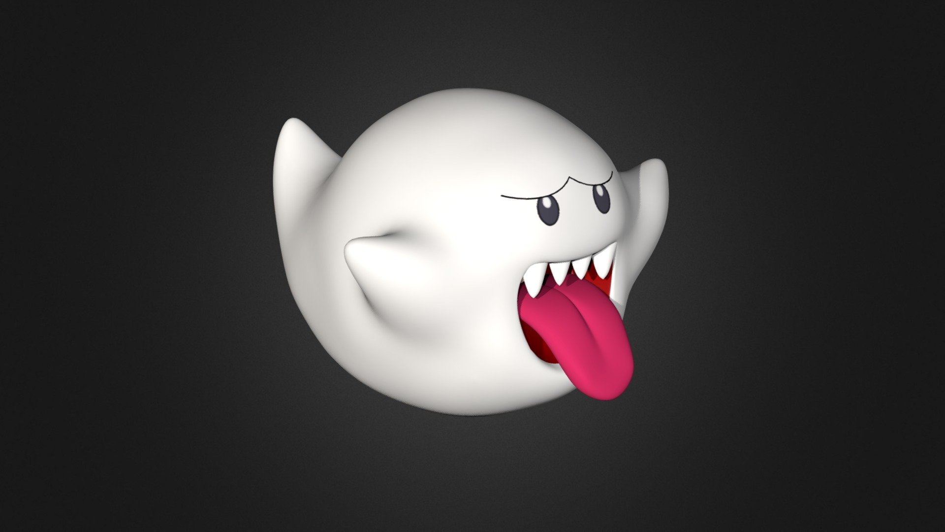 Boo - Download Free 3D model by Heiner Morales (@hfmm99) [4f41599 ...