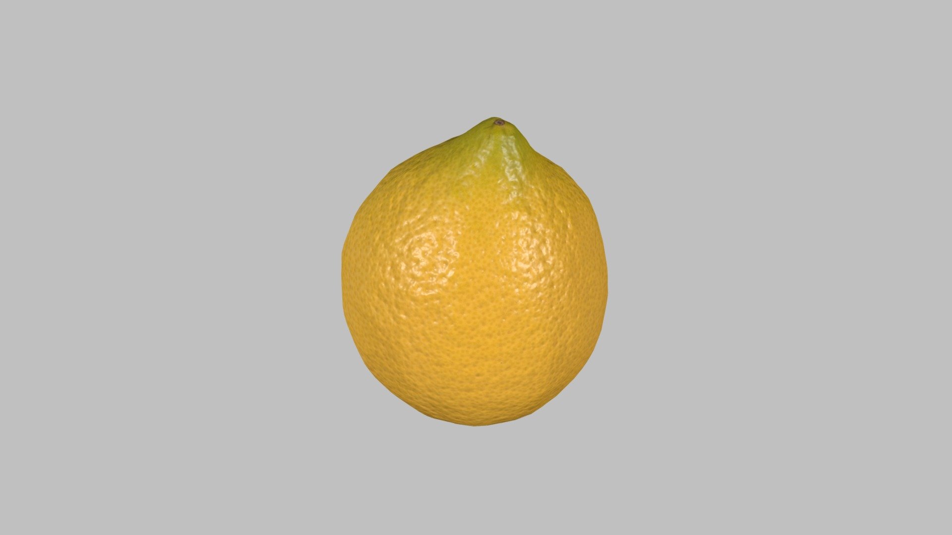 Lemon Fruit (low-poly) - 3D model by V.89 (@Vince.Lestrade) [4f420fd ...