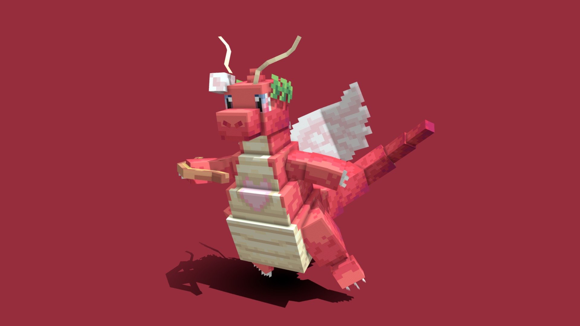 Dragonite Cupid Shiny (Cobblemon) - 3D model by PokeResort ...