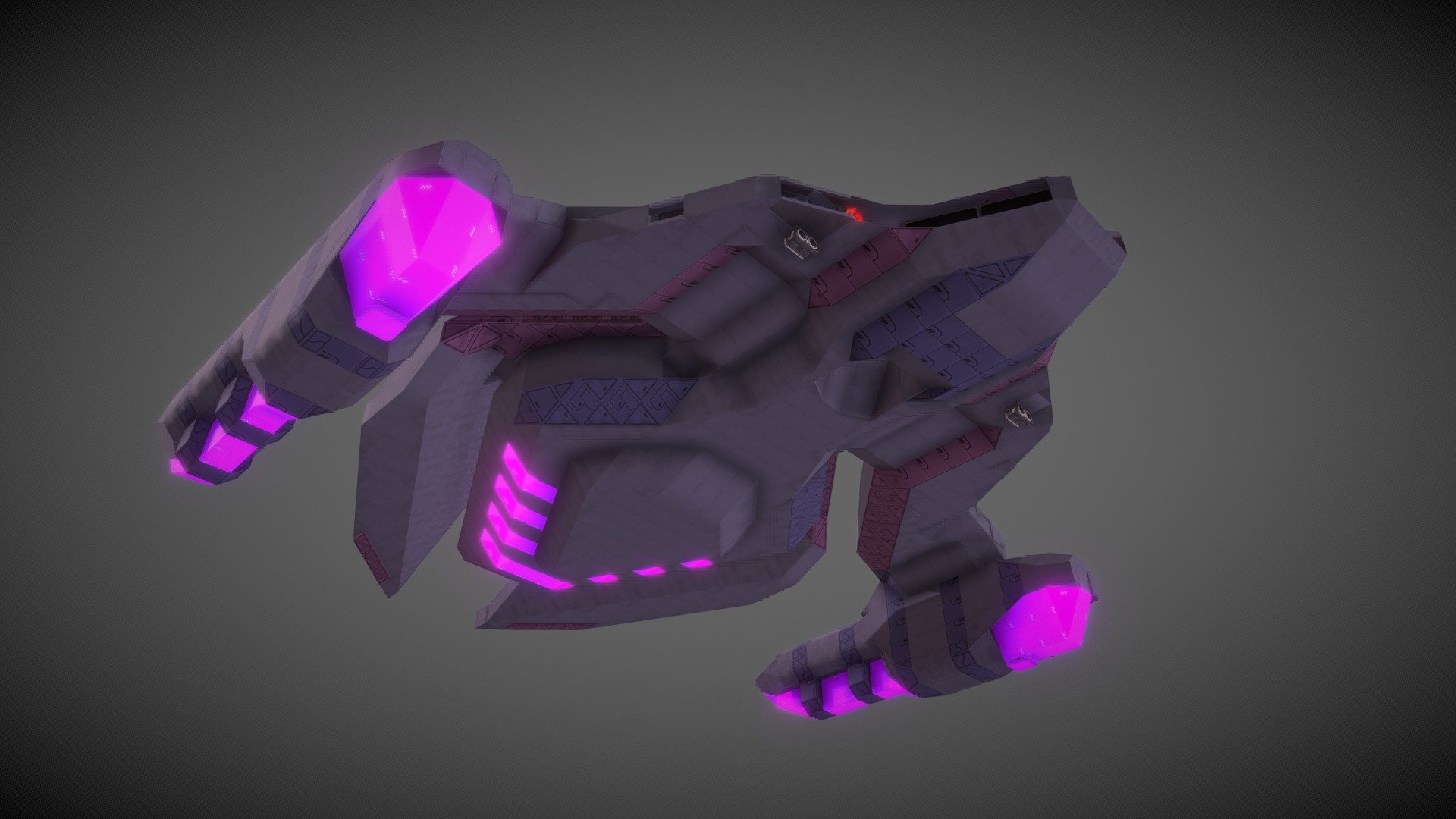 Jem'Hadar Fighter [Star Trek] ZEO - Download Free 3D model by ZEO CMF ...