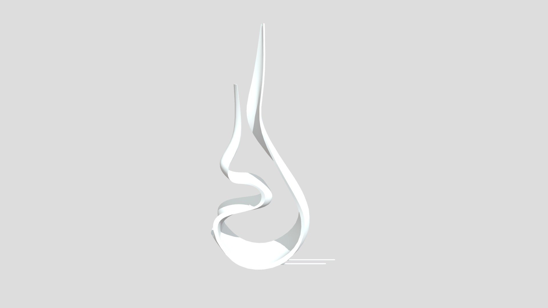 Drop Art Object - 3D model by Polina (@pk.dm12) [4f44ec9] - Sketchfab