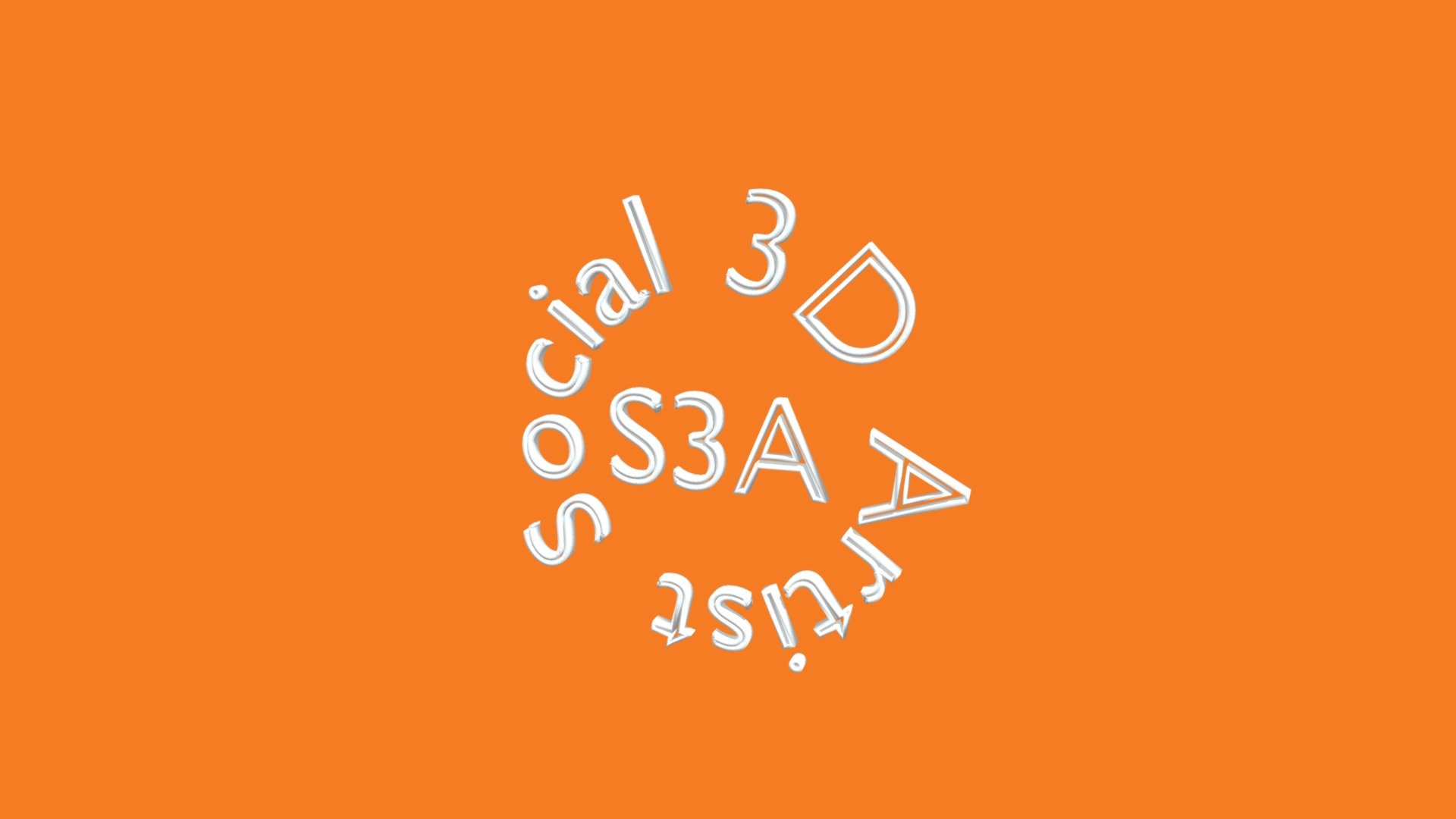 Logo Social 3D Artist - 3D model by social3dartist [4f472a5] - Sketchfab