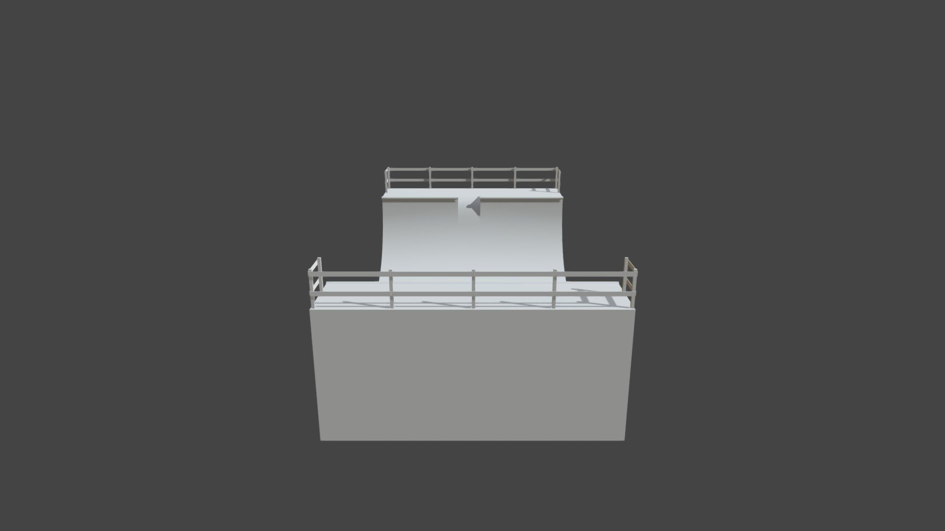 Skate Ramp (Modeling I Assignment 3) - Download Free 3D model by Justin ...