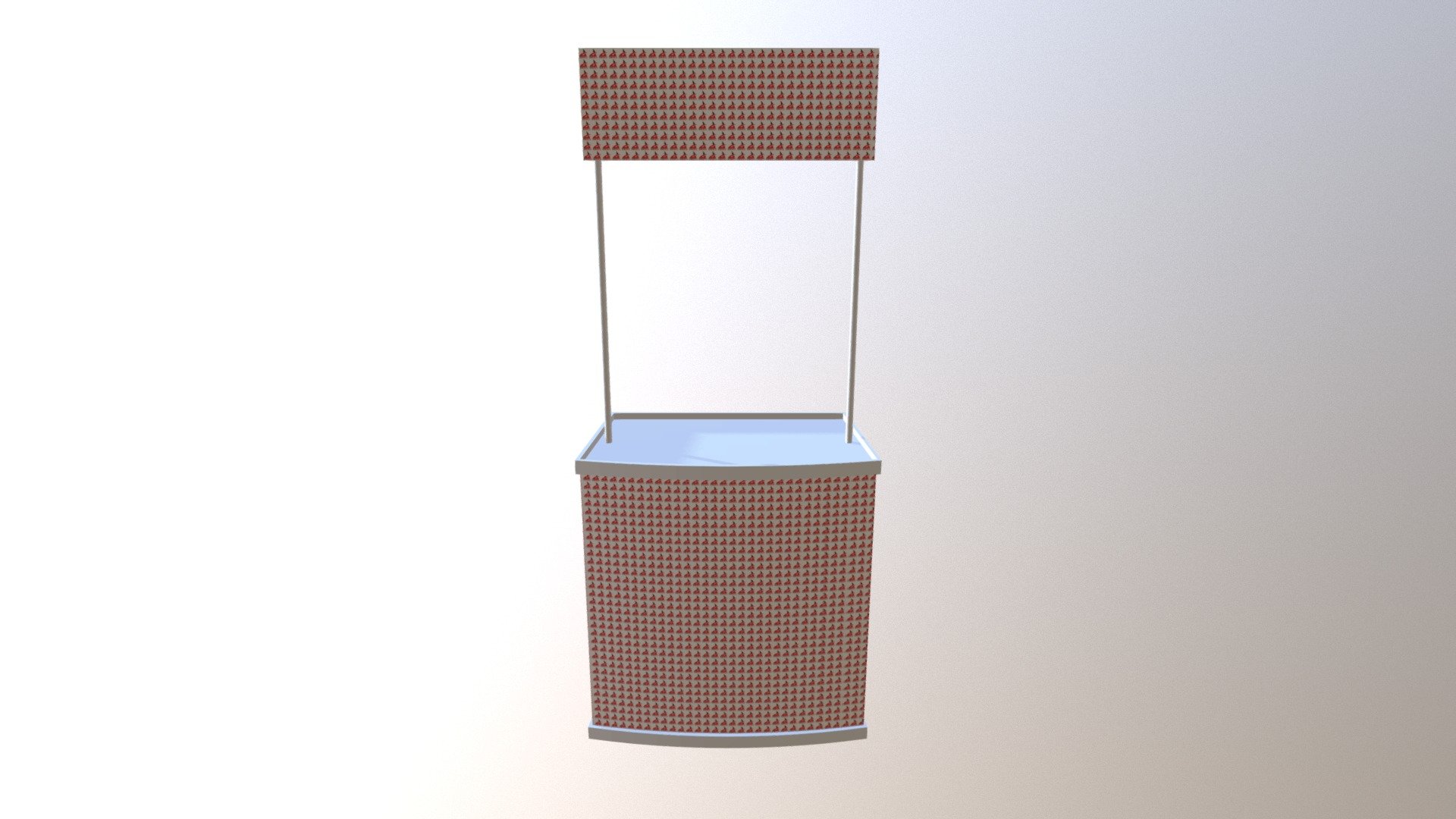 Event desk - 3D model by decreative (@ruangtakhinggasekali) [4f49306 ...