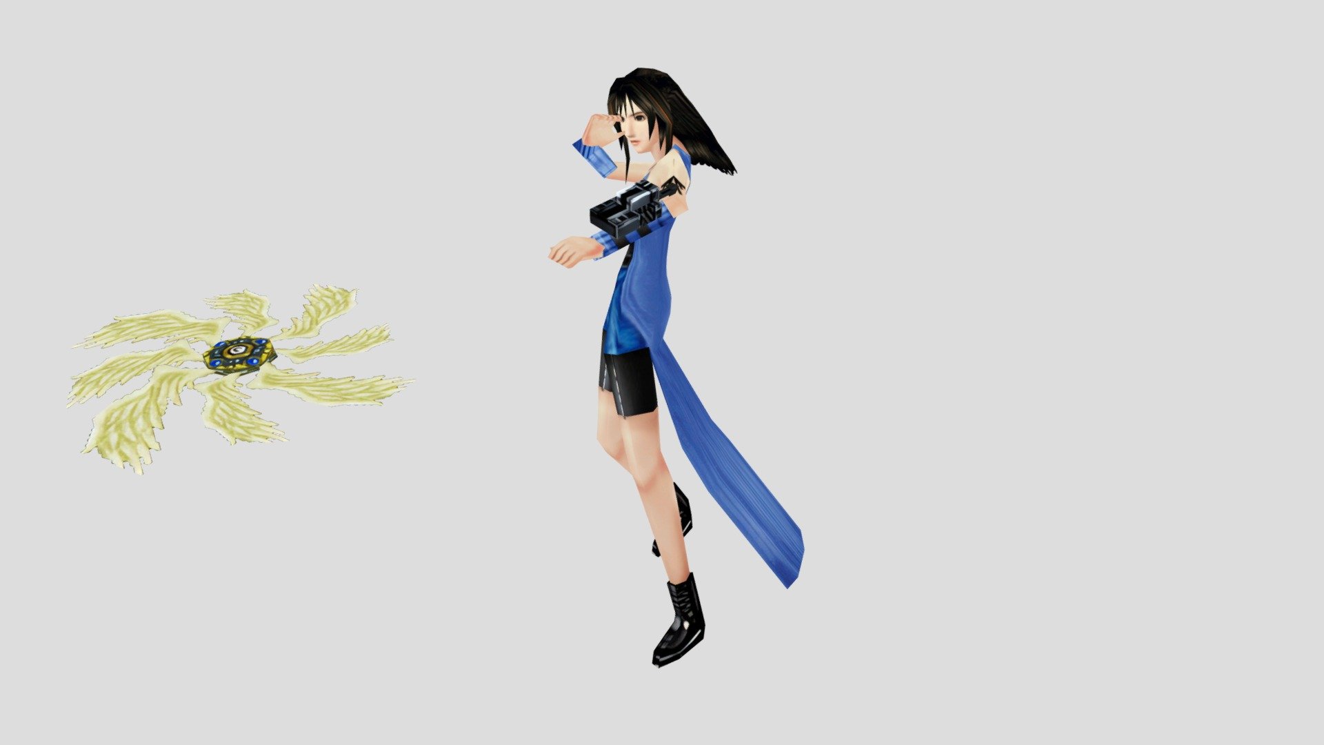 Rinoa - Final Fantasy VIII - Attack - Download Free 3D model by ...